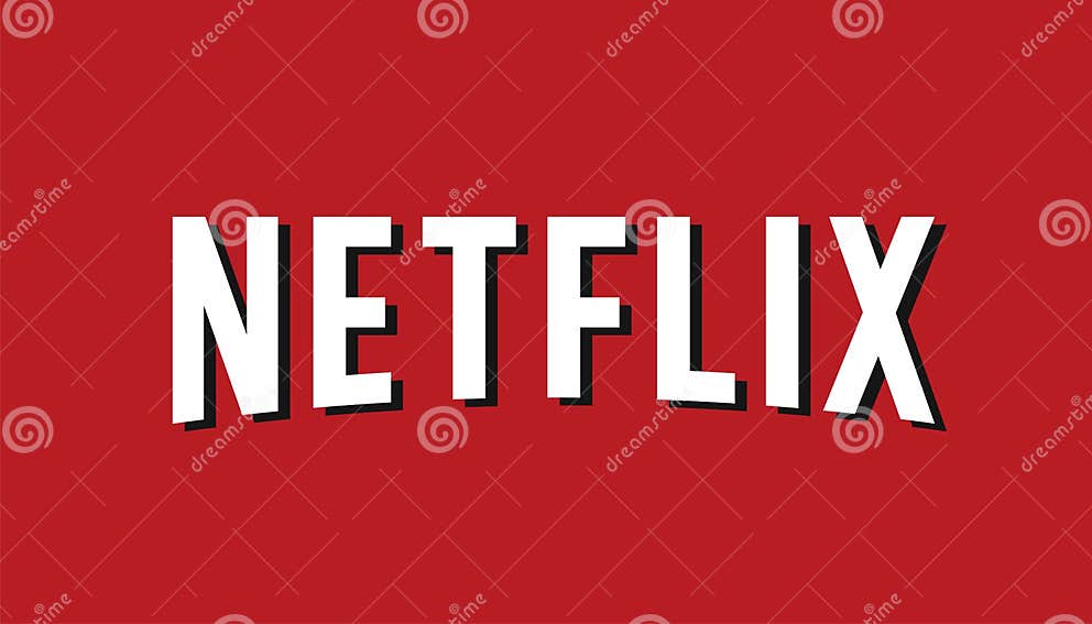 Netflix Logo Editorial Vector Foto de archivo editorial - Ilustración ...