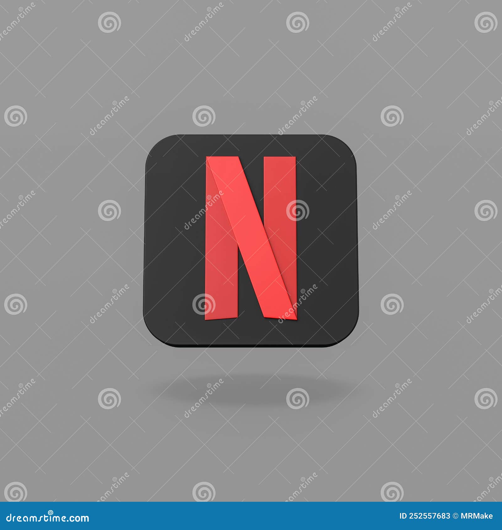 Netflix Symbol Logo Vector Retro Editorial Image | CartoonDealer.com ...