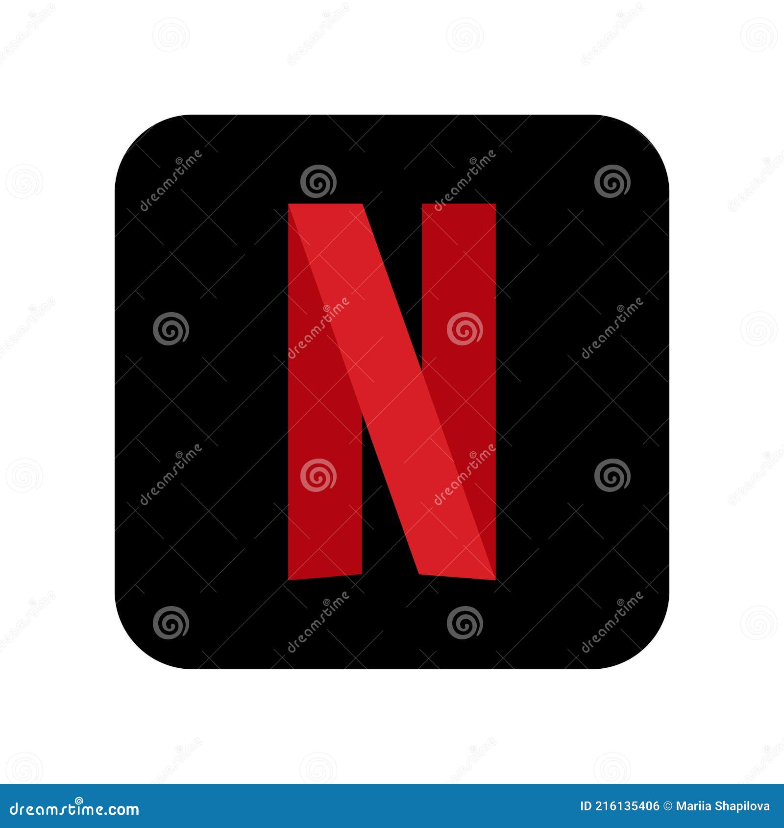 Netflix Logo Editorial Word Vector. Online, Background. | CartoonDealer ...