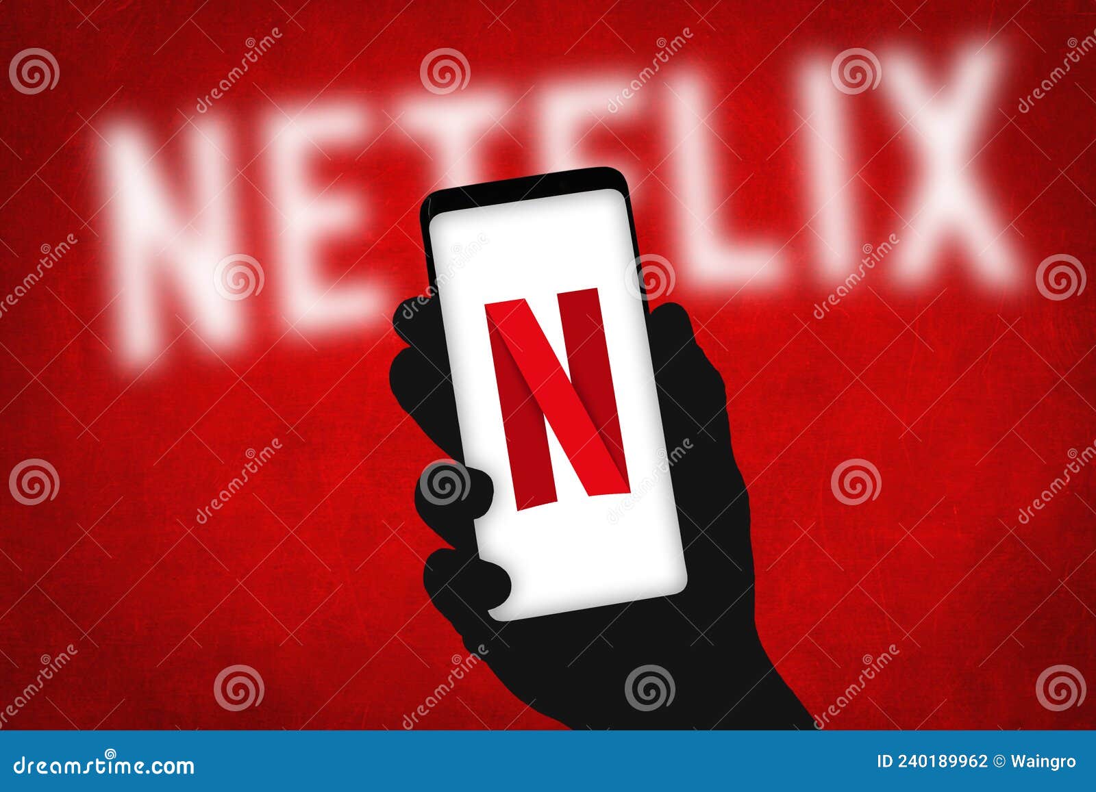 Netflix streaming service editorial photography. Image of internet ...