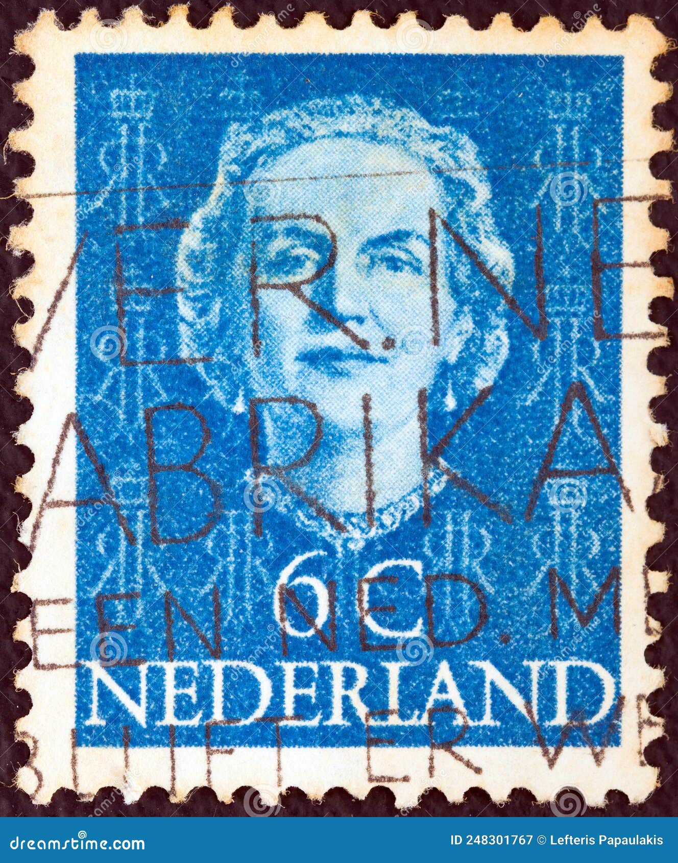 NETHERLANDS - CIRCA 1949: a Stamp Printed in the Netherlands Shows ...