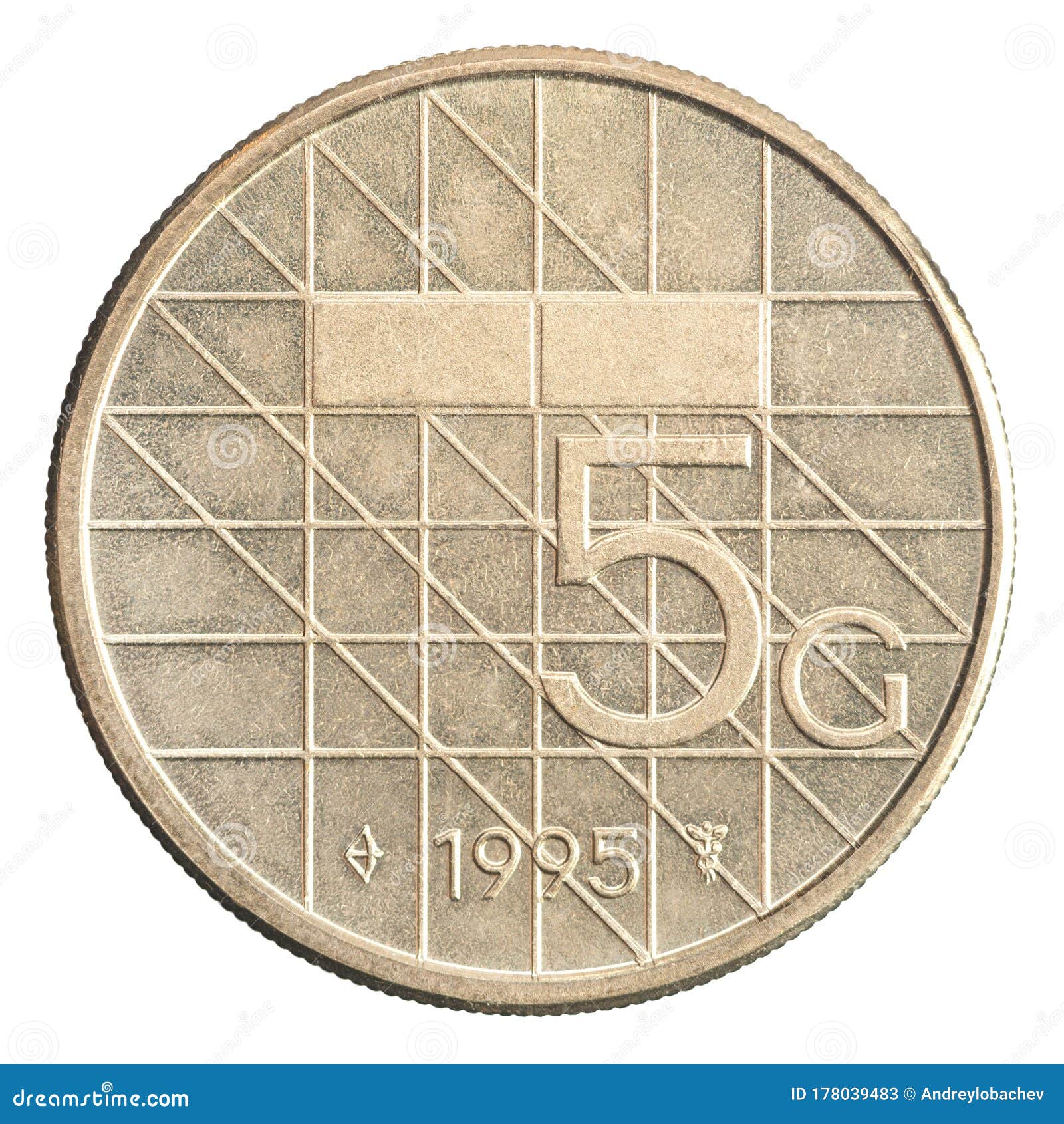 Netherlands guilder coin stock image. Image of investment - 178039483