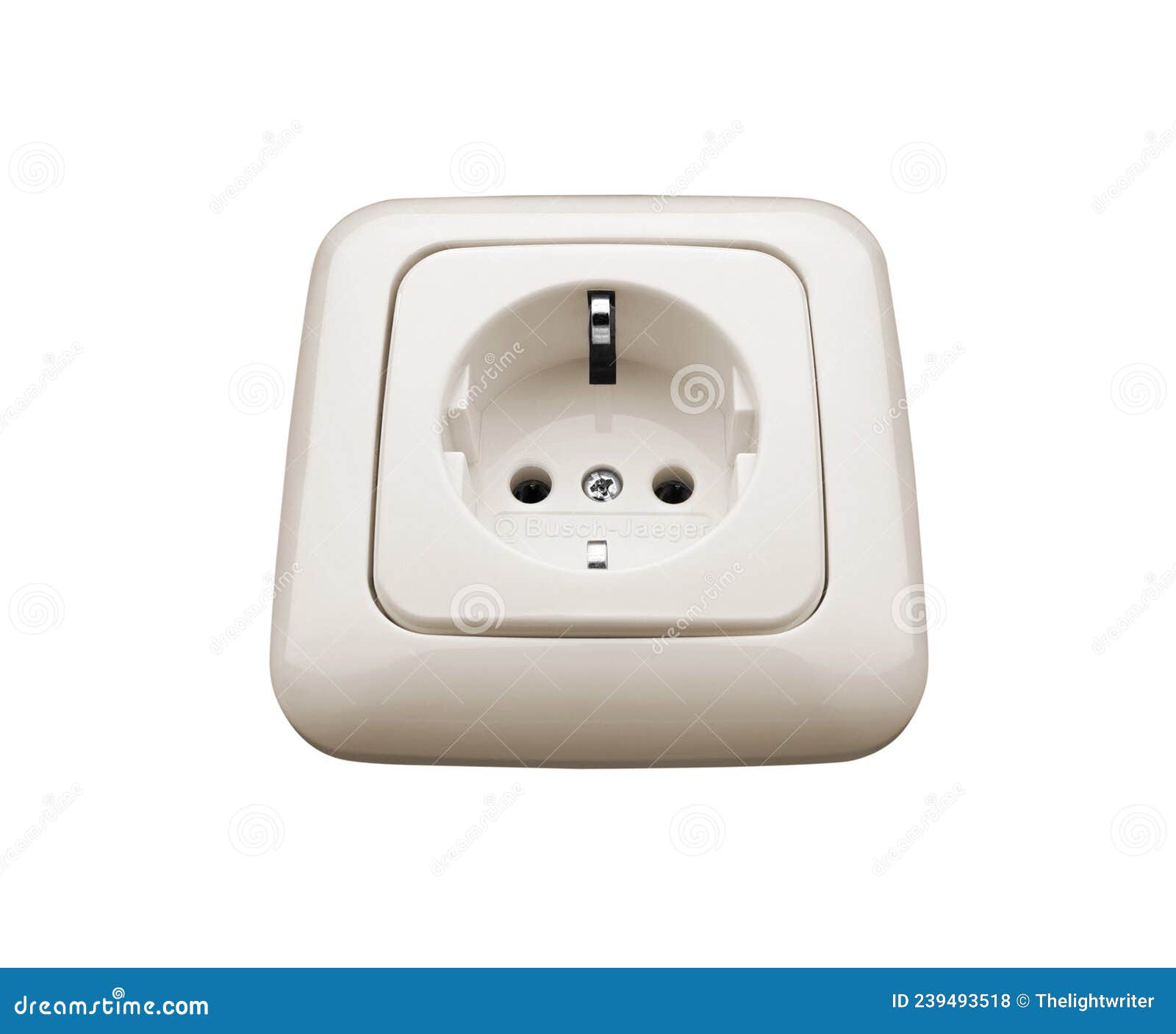 Netherlands, Haarlem - 10-16-2008: Socket in a Studio Setting, Isolated ...