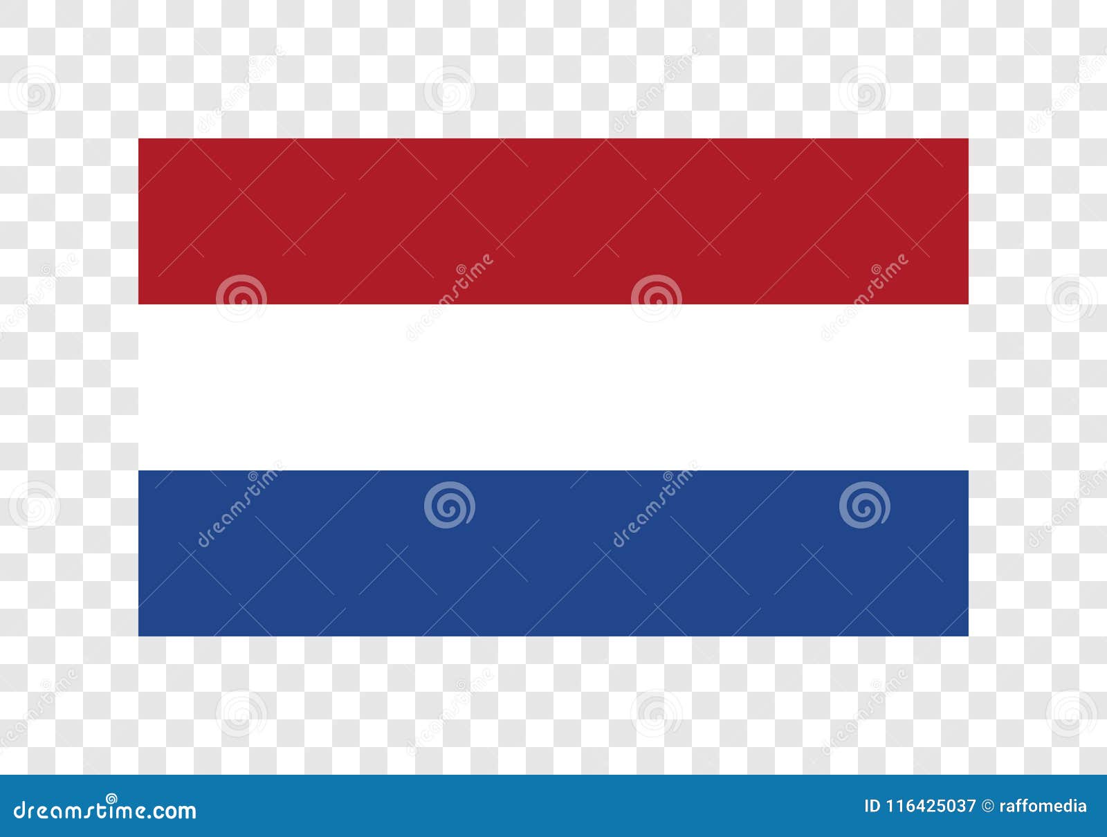 Netherlands - National Flag Stock Illustration - Illustration of flag ...