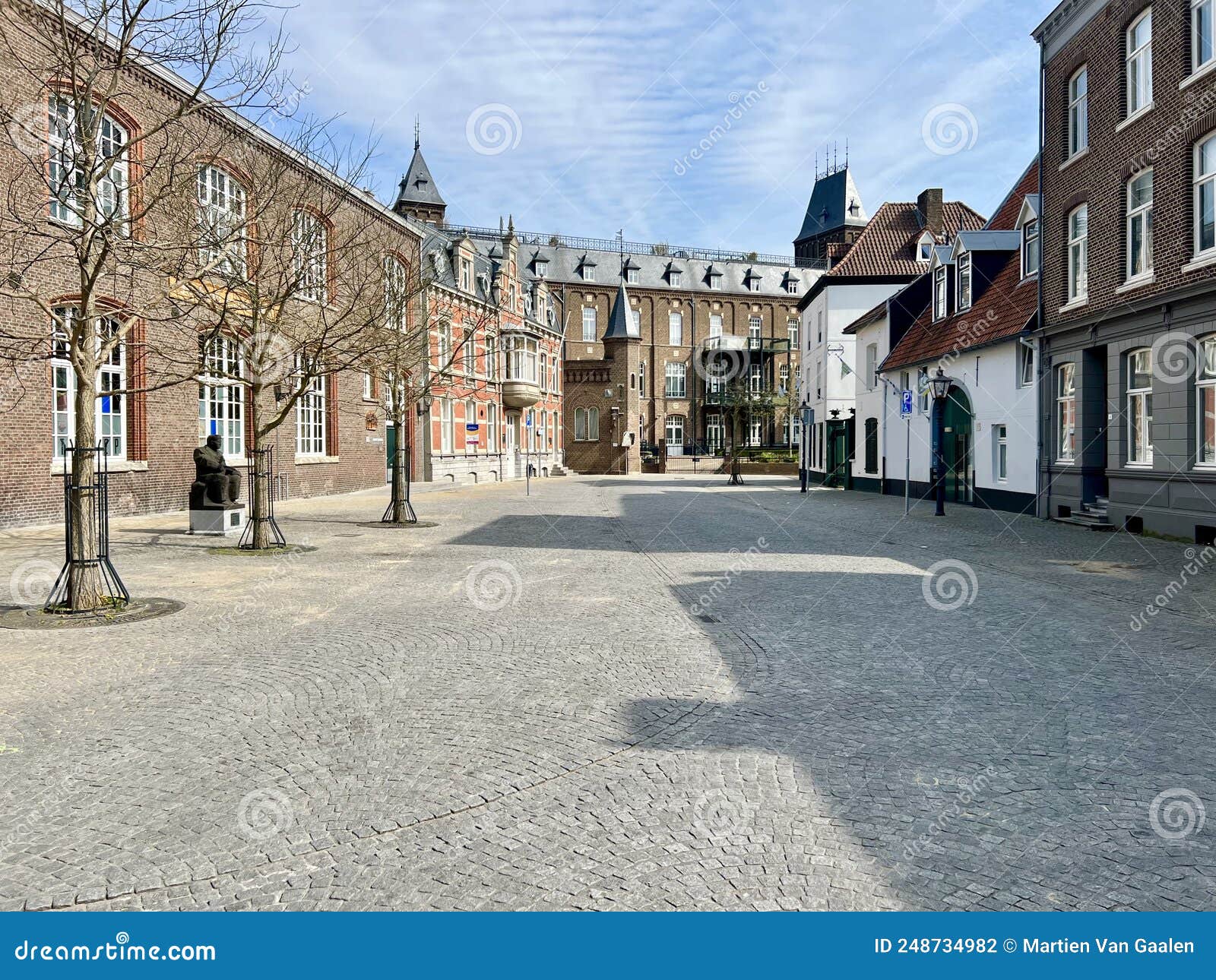 Square in the Center of Sittard, Netherlands. Editorial Photography ...