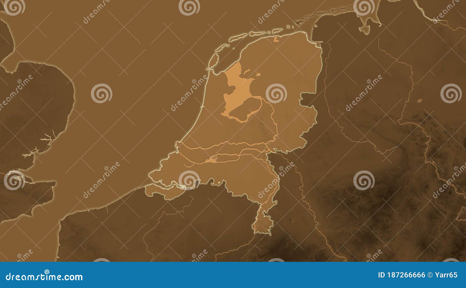 Netherlands - Tint. Composition Stock Illustration - Illustration of ...