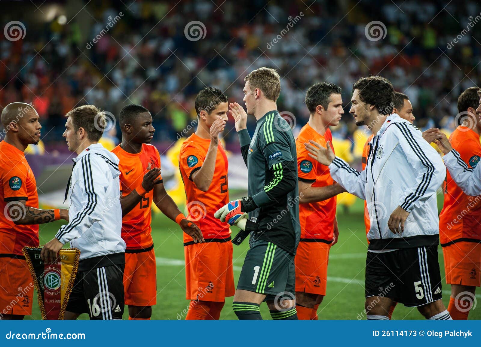 Netherlands Vs Denmark in Action during Football M Editorial Stock ...