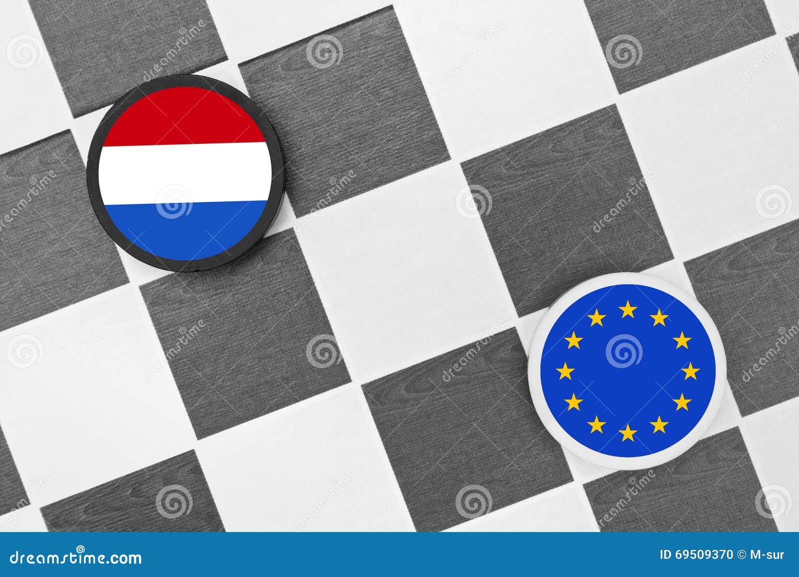 Netherlands Vs European Union Stock Photo - Image of dutch, diplomatic ...