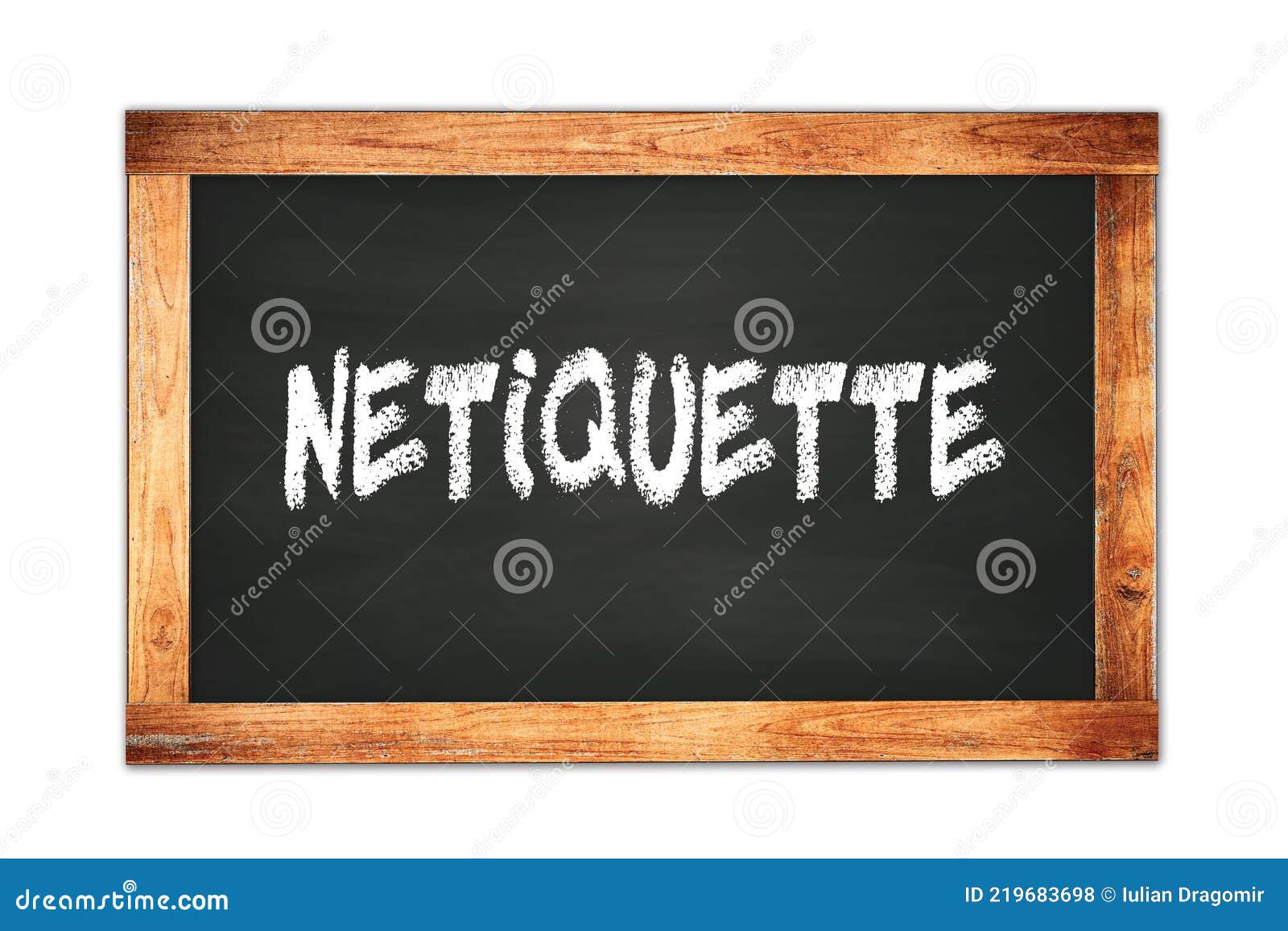 NETIQUETTE Text Written On Red Vintage Round Stamp Royalty-Free Stock ...