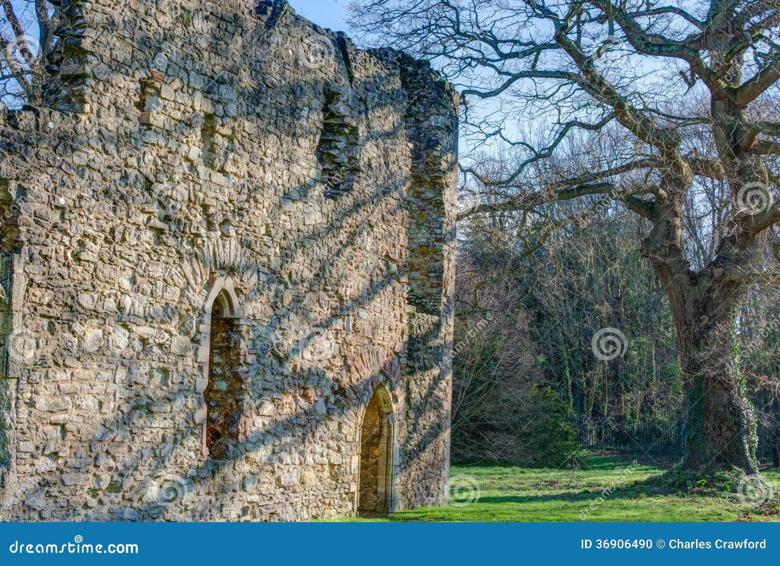 Netley Abbey stock photo. Image of warm, archaeology - 36906490