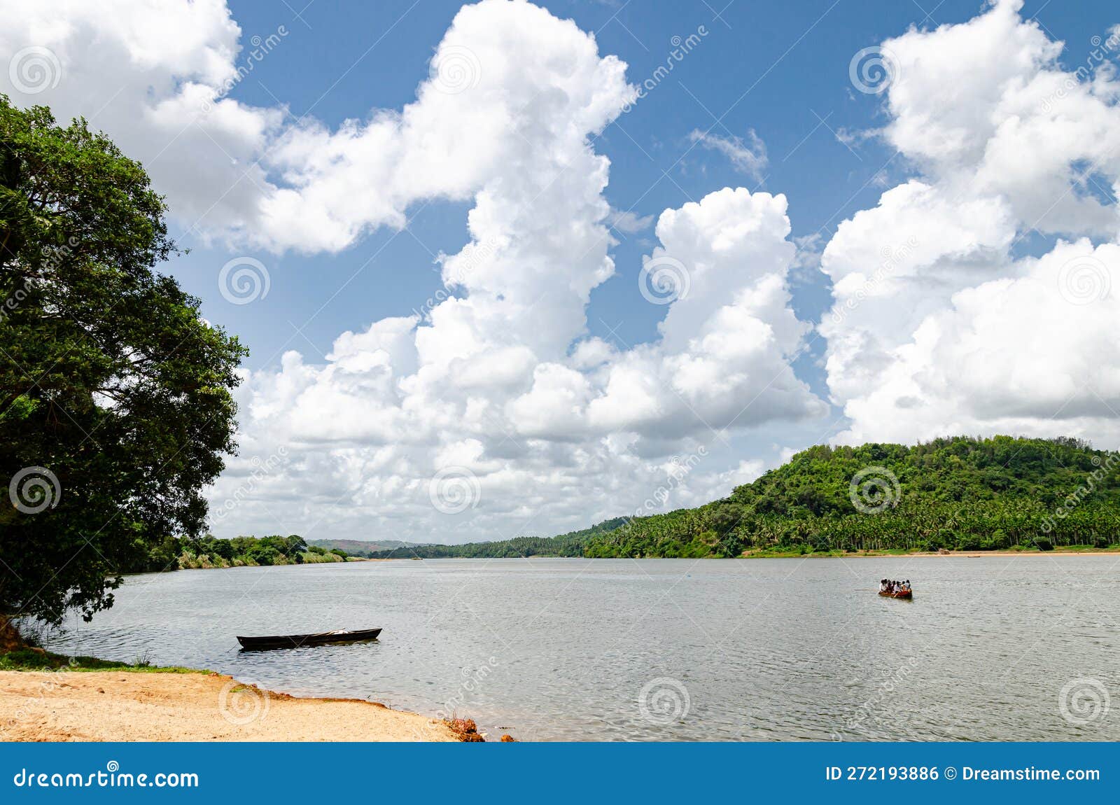 Netravathi River, Mangalore Stock Photo - Image of hill, river: 272193886
