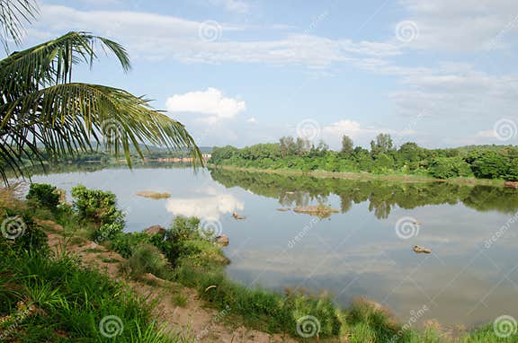Netravati River at Thumbe in Mangalore, India Stock Image - Image of ...