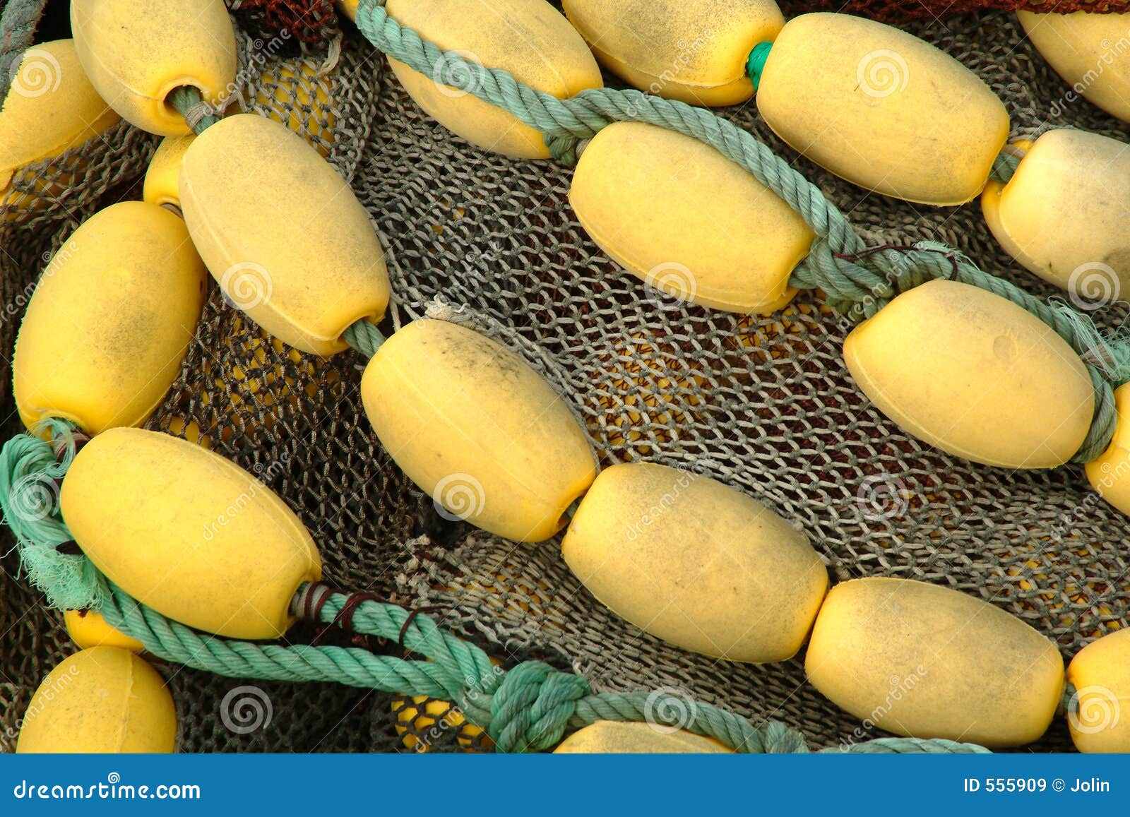 Nets of fish stock image. Image of float, rope, marine - 555909