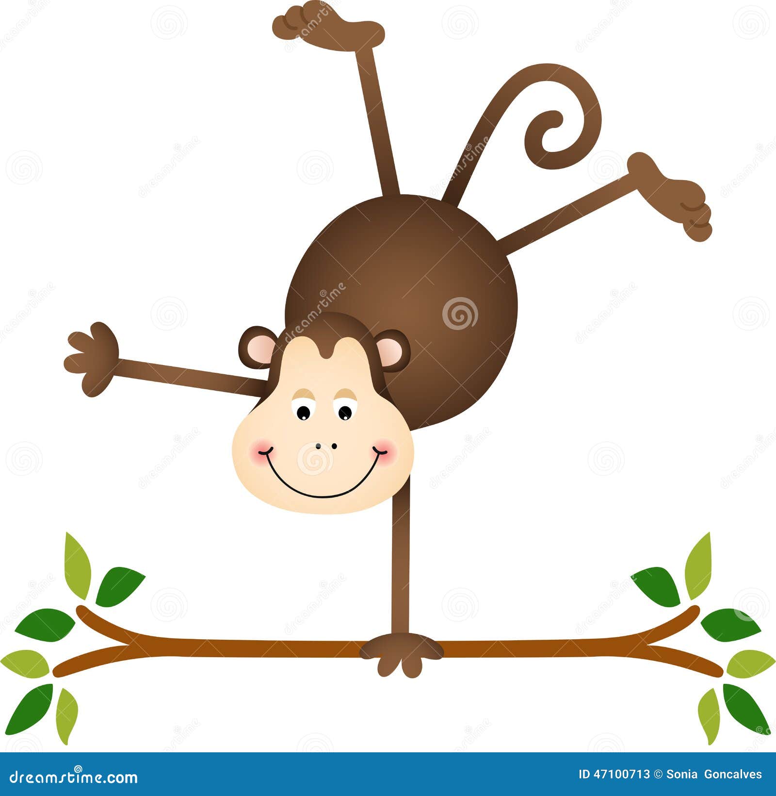 Netter Fallhammer Auf Einem Baum Vektor Abbildung - Illustration von ...