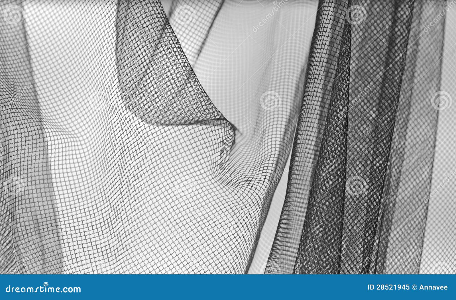Netting Black and White Background Stock Image - Image of lace, grey ...