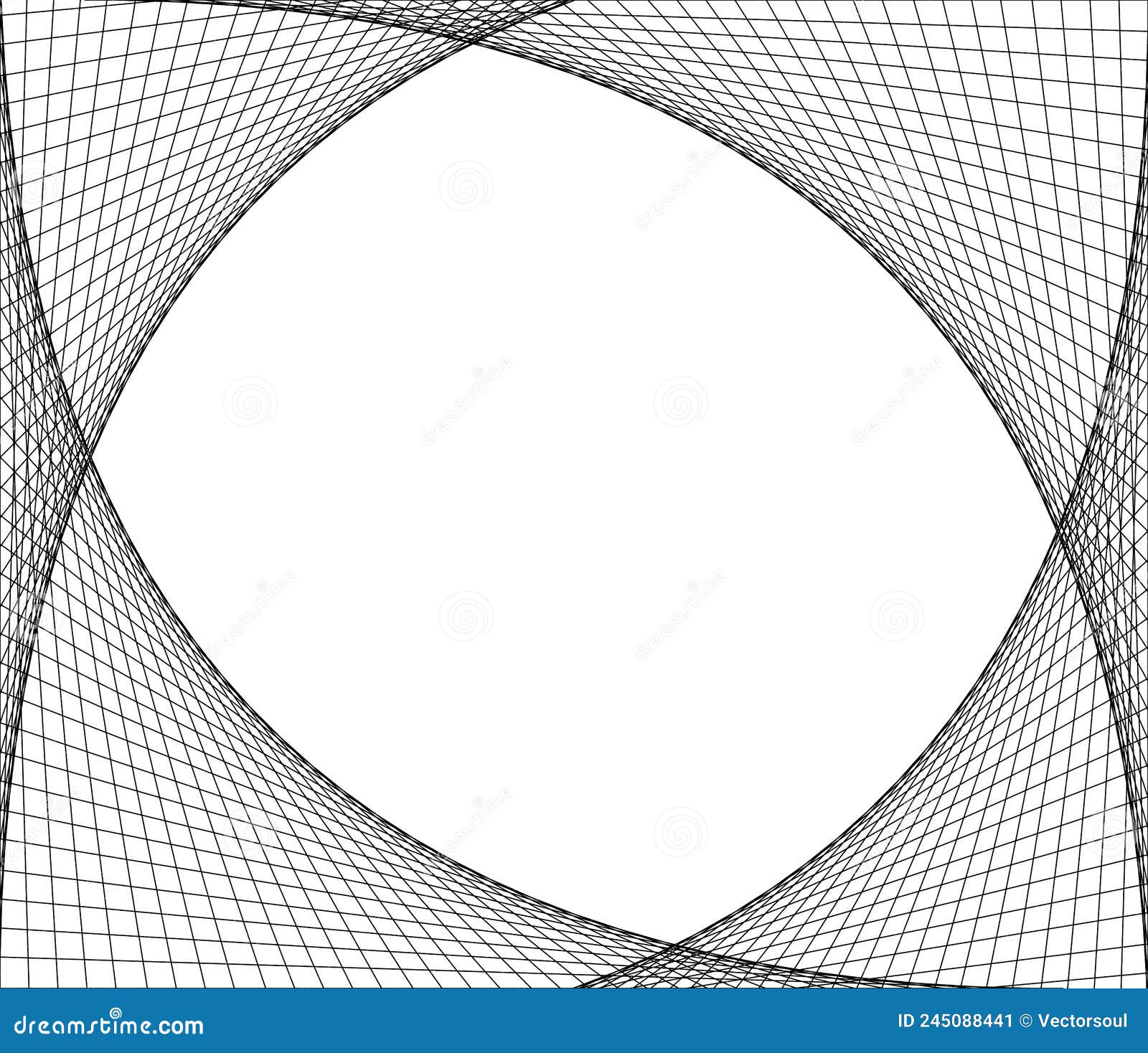 Netting, Intersecting Lines Grid, Mesh Corners Vector Pattern, Texture ...