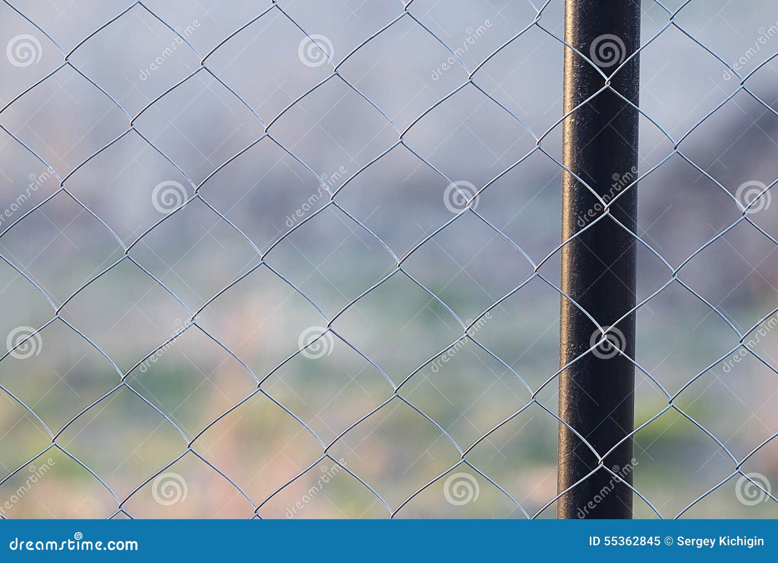 Netting netting fence stock image. Image of chain, blue - 55362845