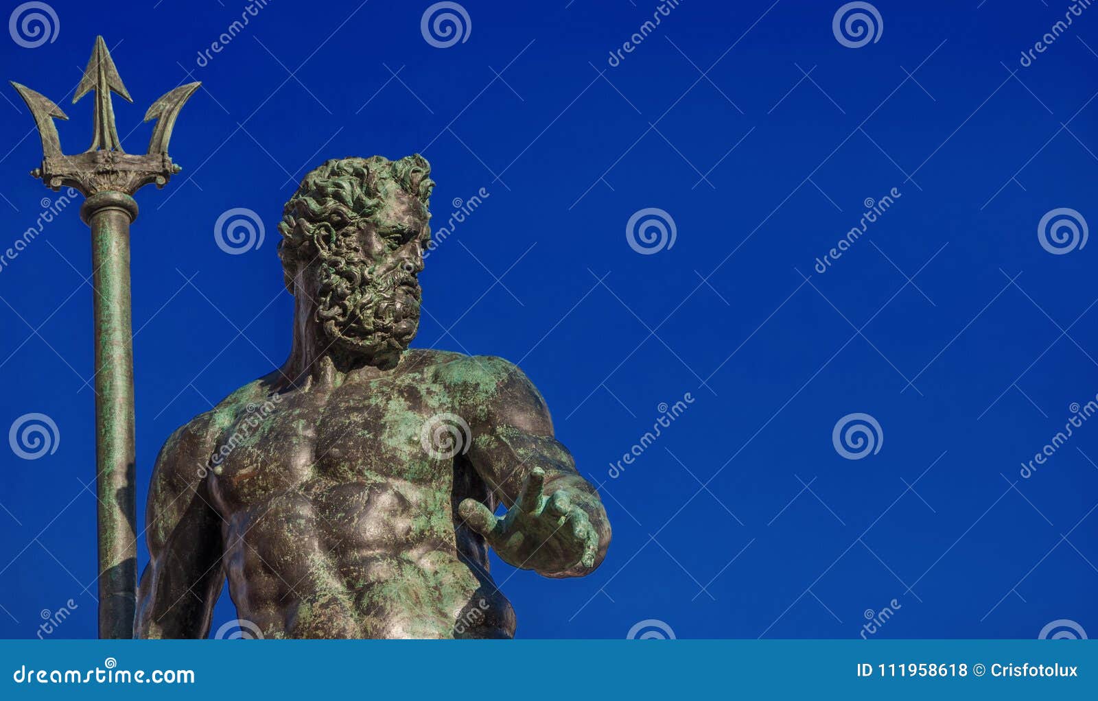 Netuno, deus do mar foto de stock. Imagem de grego, abismo - 111958618