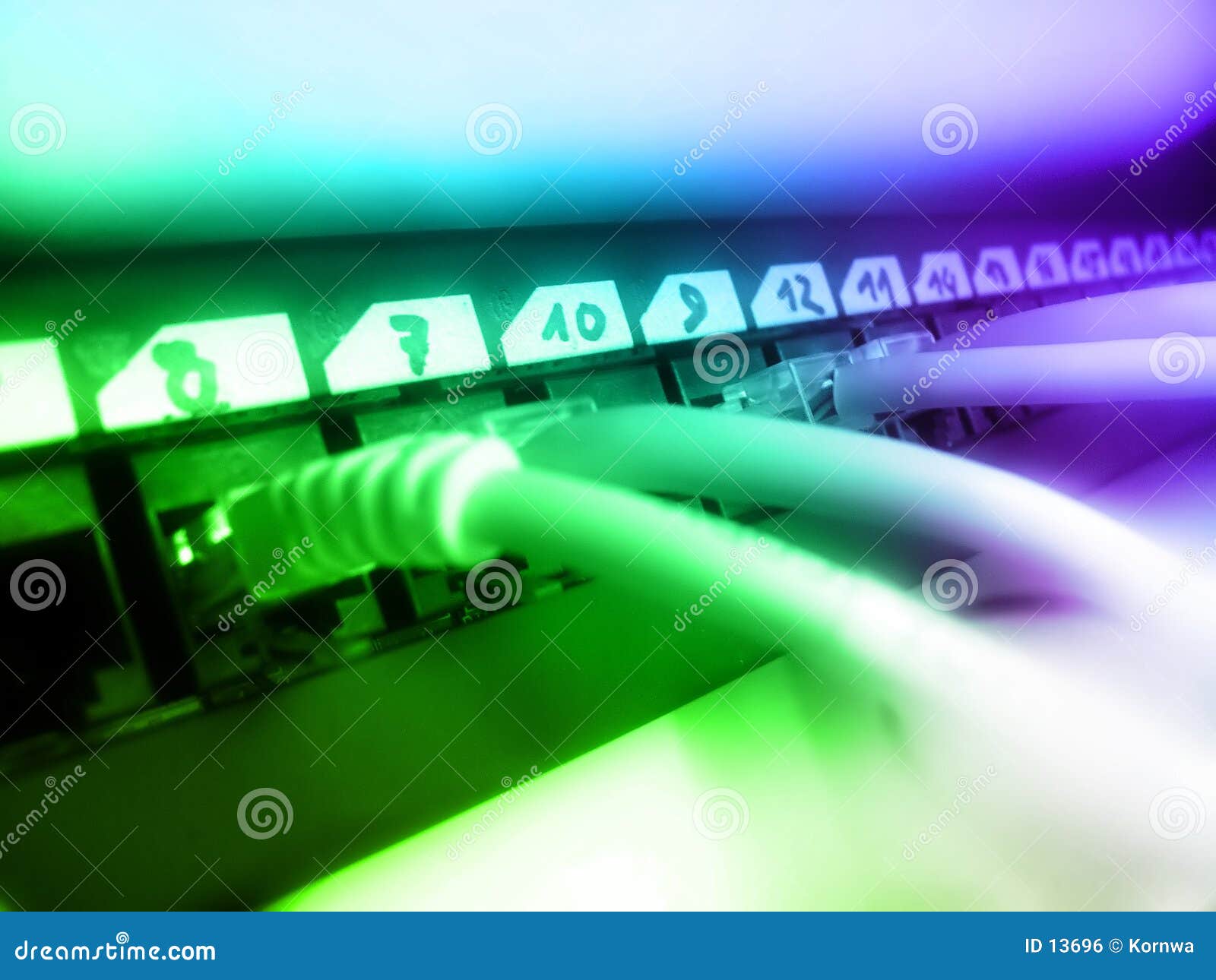 Netwerk stock foto. Image of koppeling, draadloos, haven - 13696