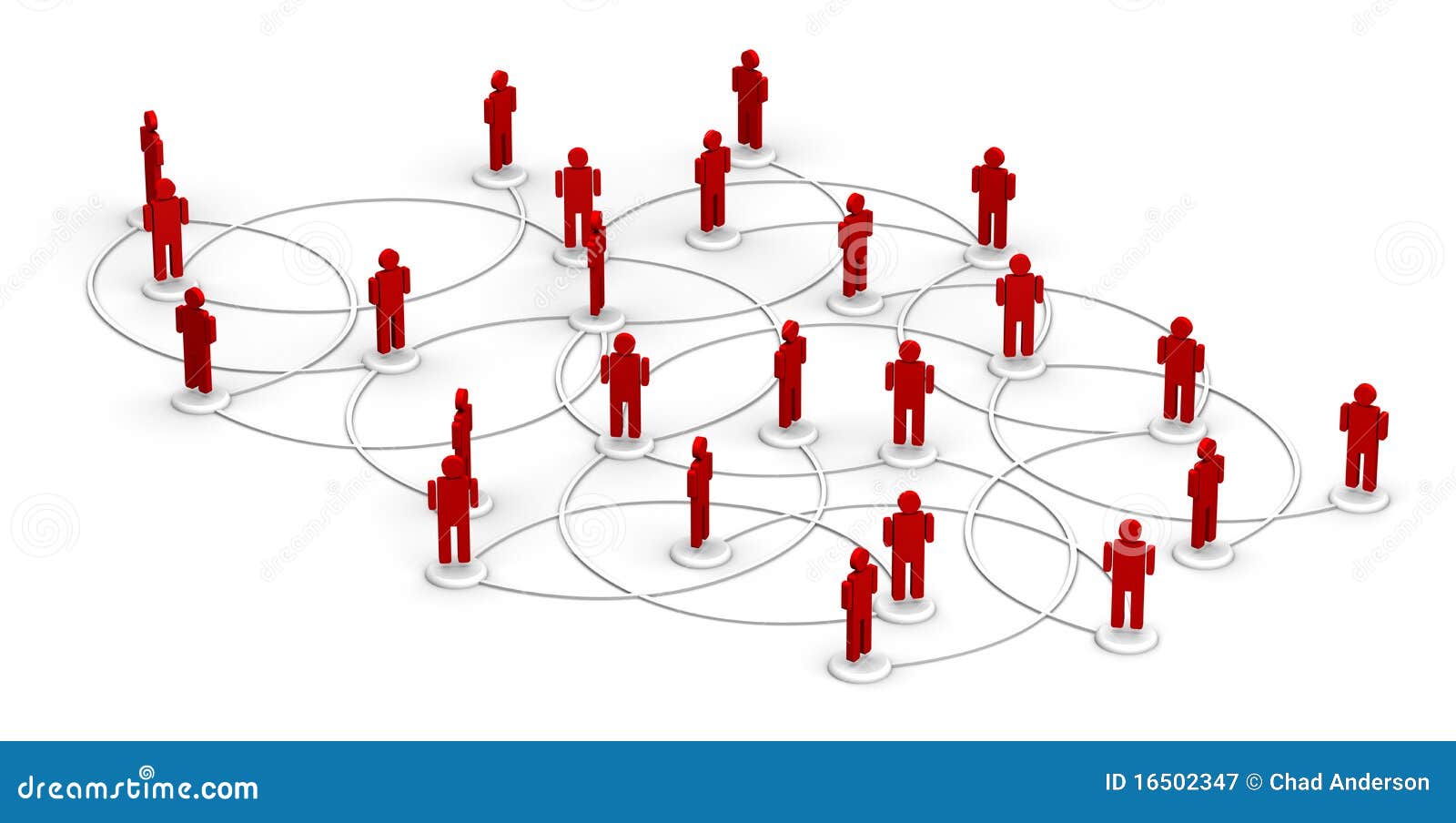 Netwerk van Mensen stock illustratie. Illustration of verbeelding ...