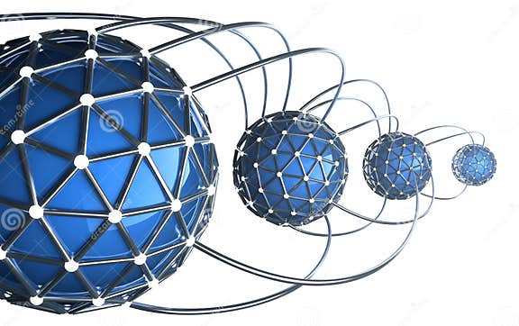 Network abstract stock illustration. Illustration of conceptual - 12666408