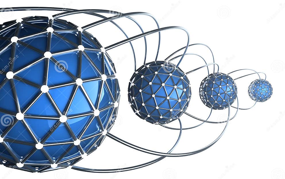 Network abstract stock illustration. Illustration of conceptual - 12666408