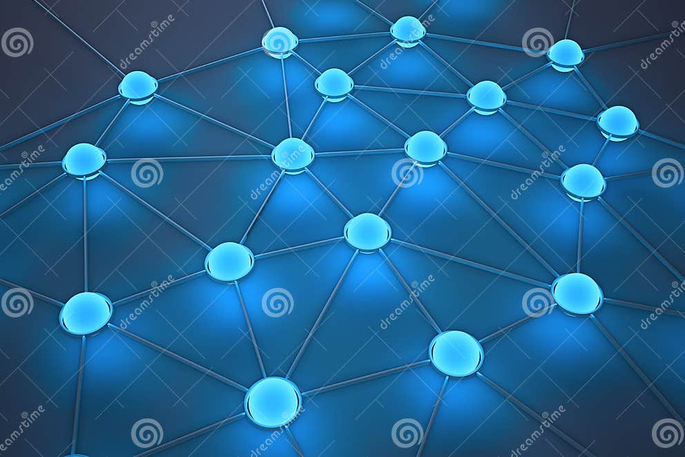Network abstract stock illustration. Illustration of background - 13626808