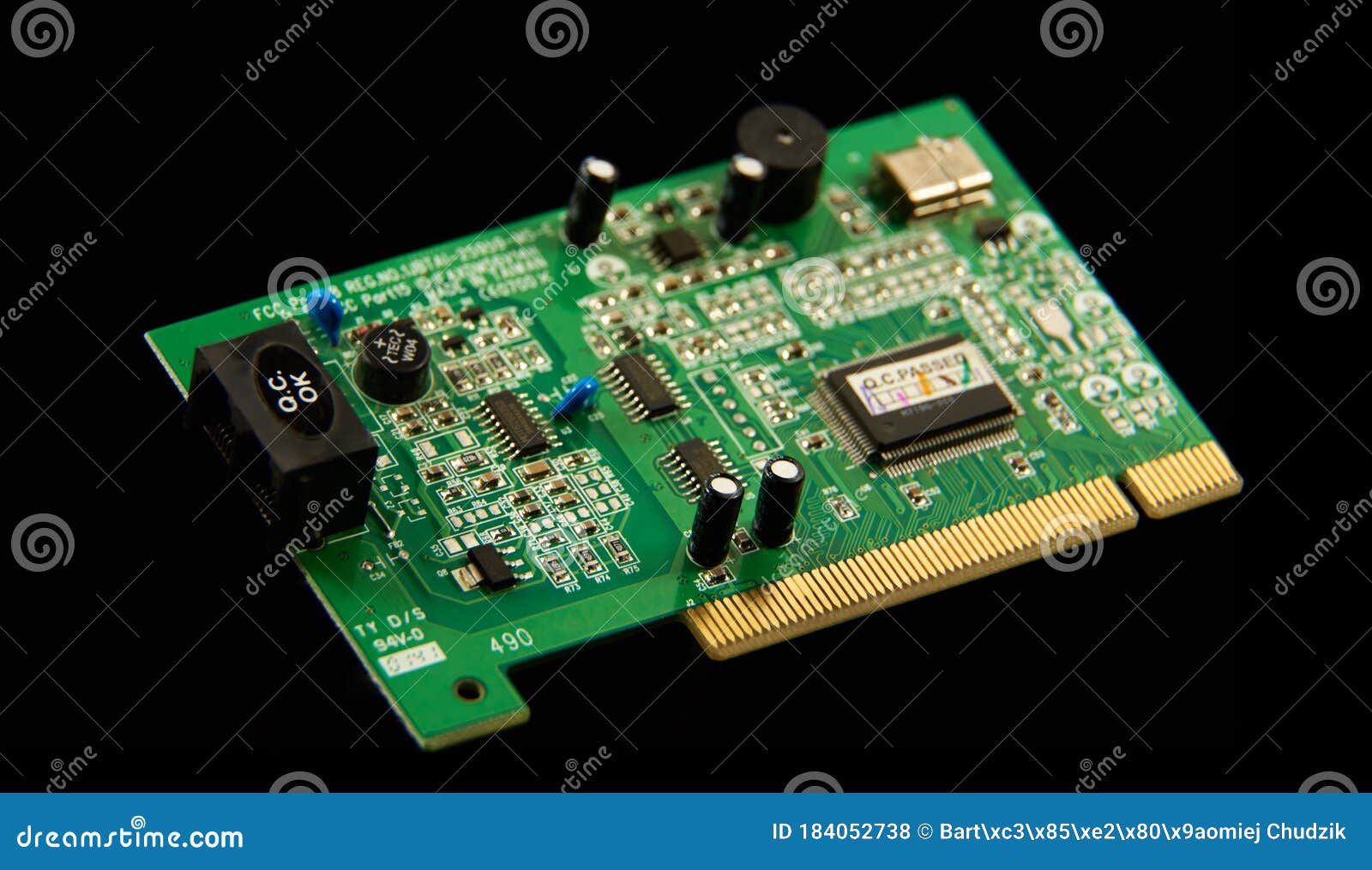 The Network Adapter And Its Components Stock Photography ...