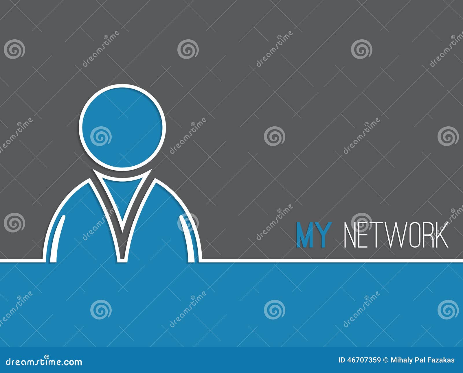 Network Advertising Background Stock Vector - Illustration of graphic ...