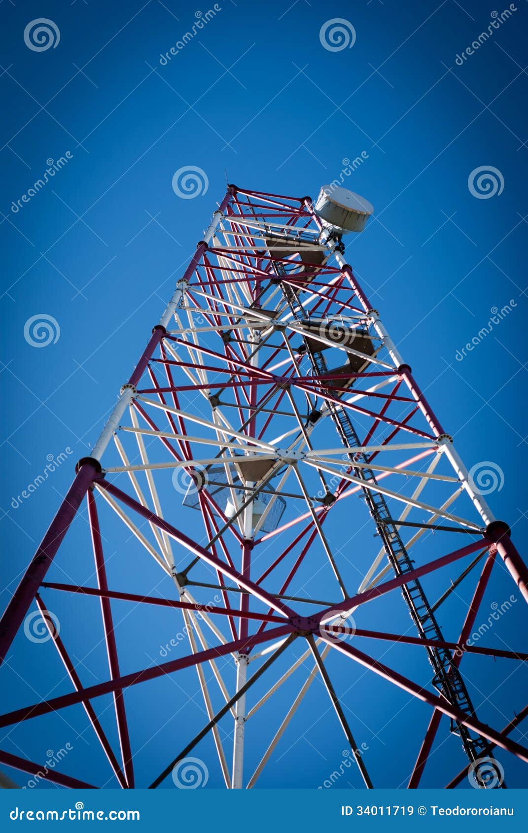 Network antenna stock image. Image of satellite, communicate - 34011719