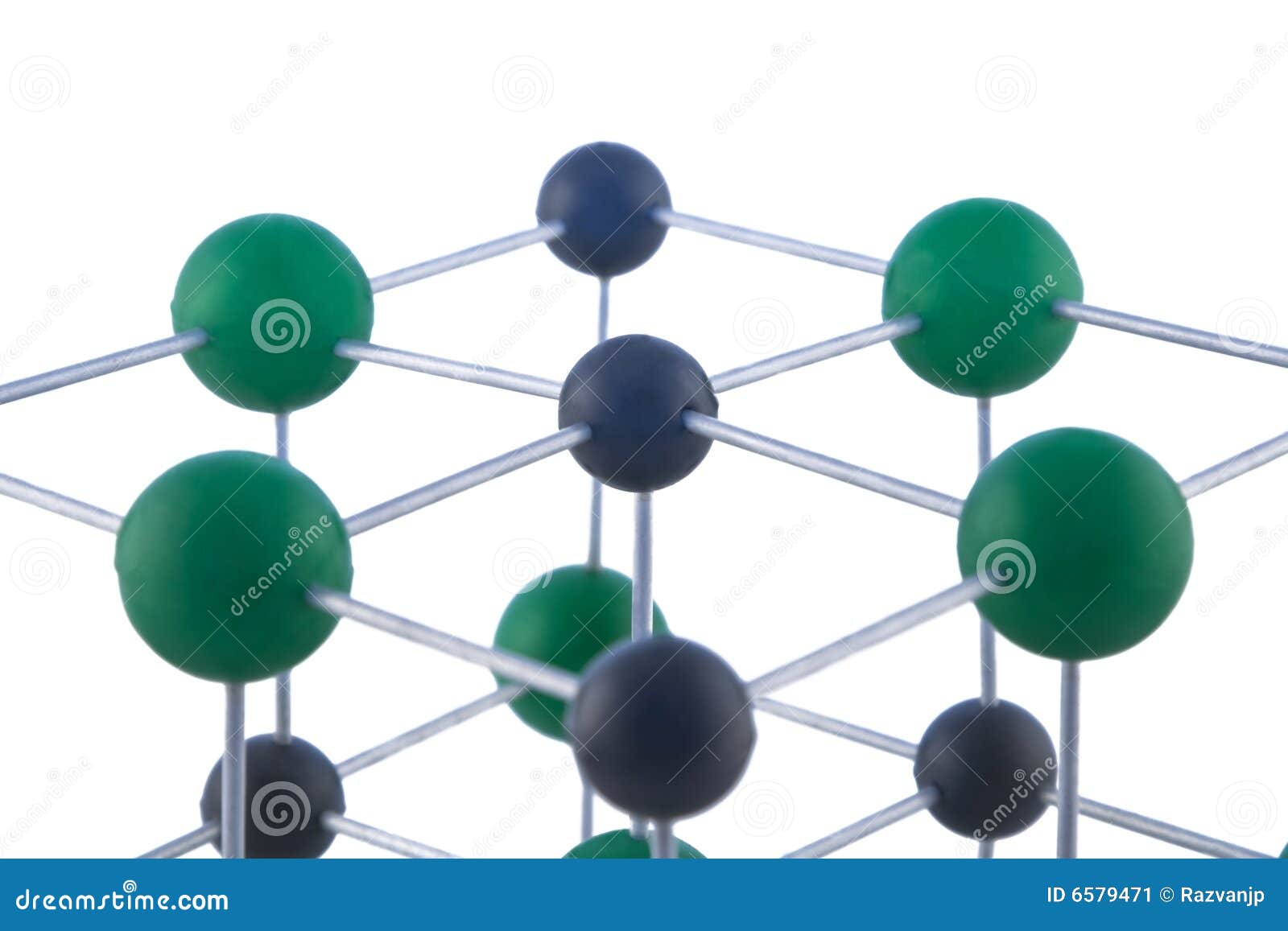 Network of atoms stock image. Image of laboratory, isolated - 6579471