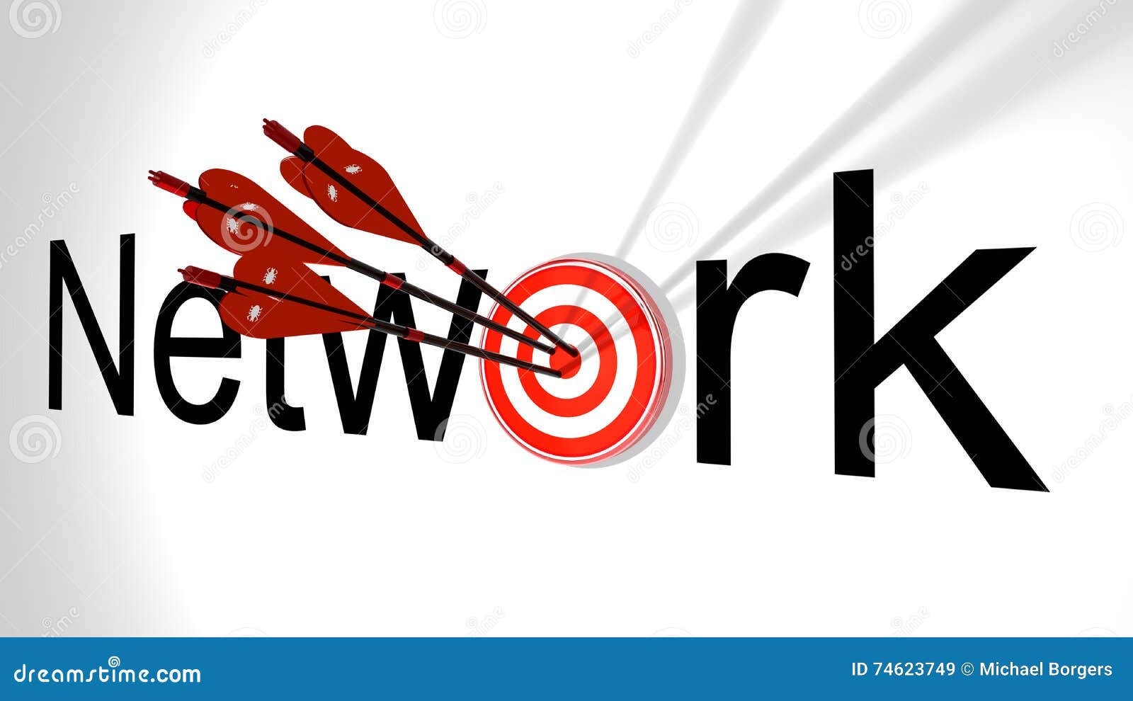 Network Attack Cybersecurity Concept Stock Illustration - Illustration ...