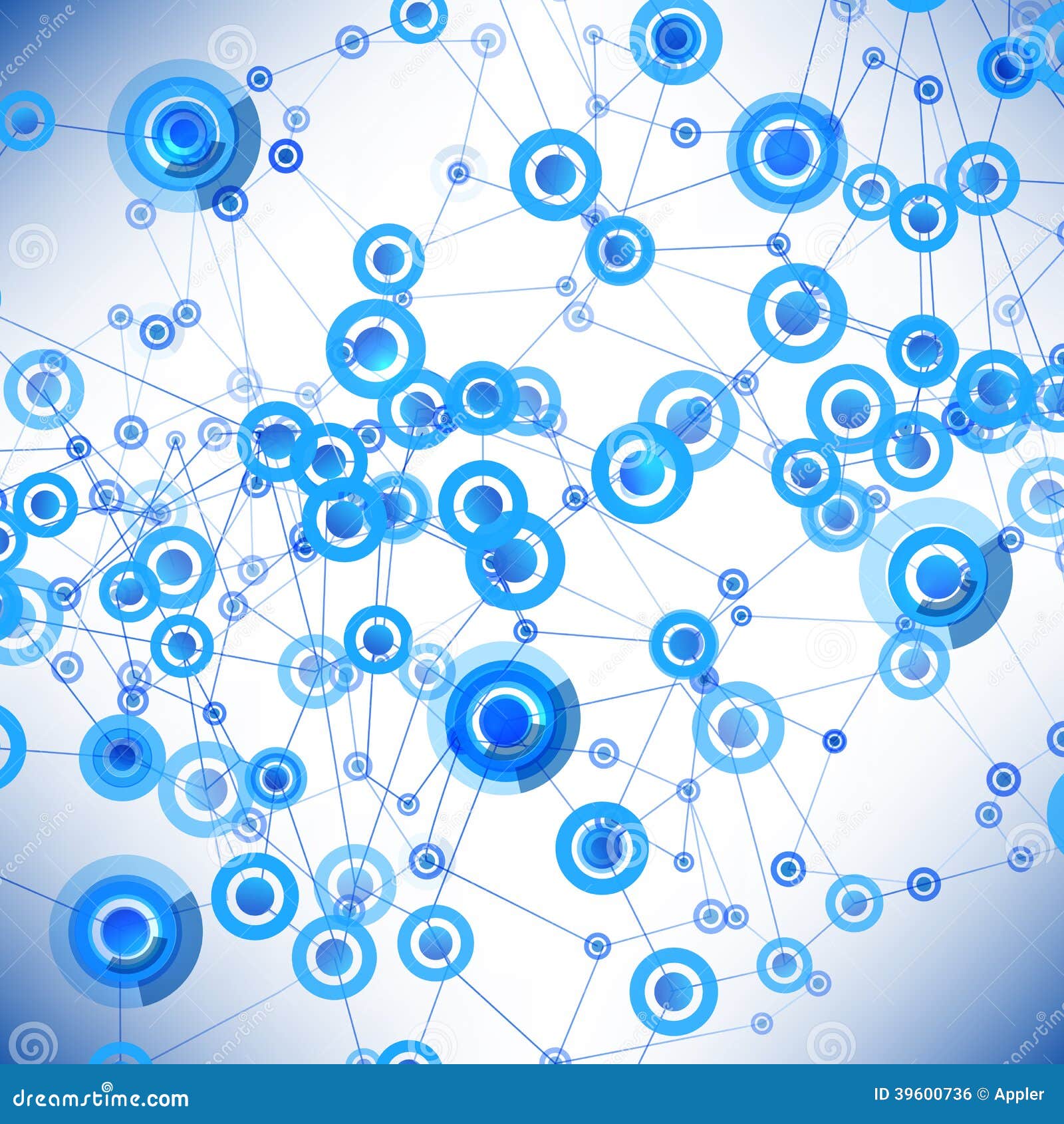 Network Background with Loading Bars Stock Illustration - Illustration ...