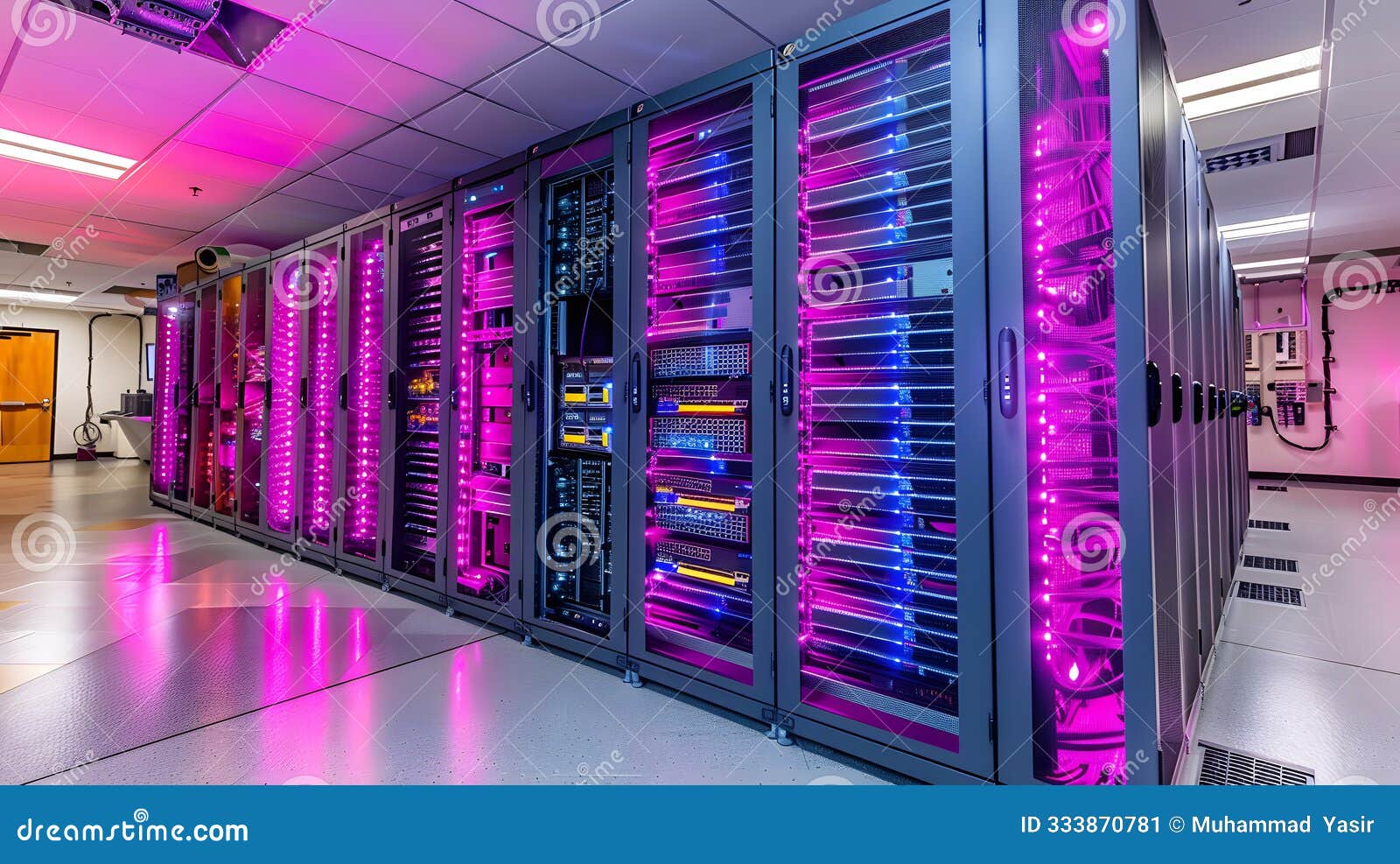 Network, Big Data, Data Center, Server, Internet Stock Image - Image of ...