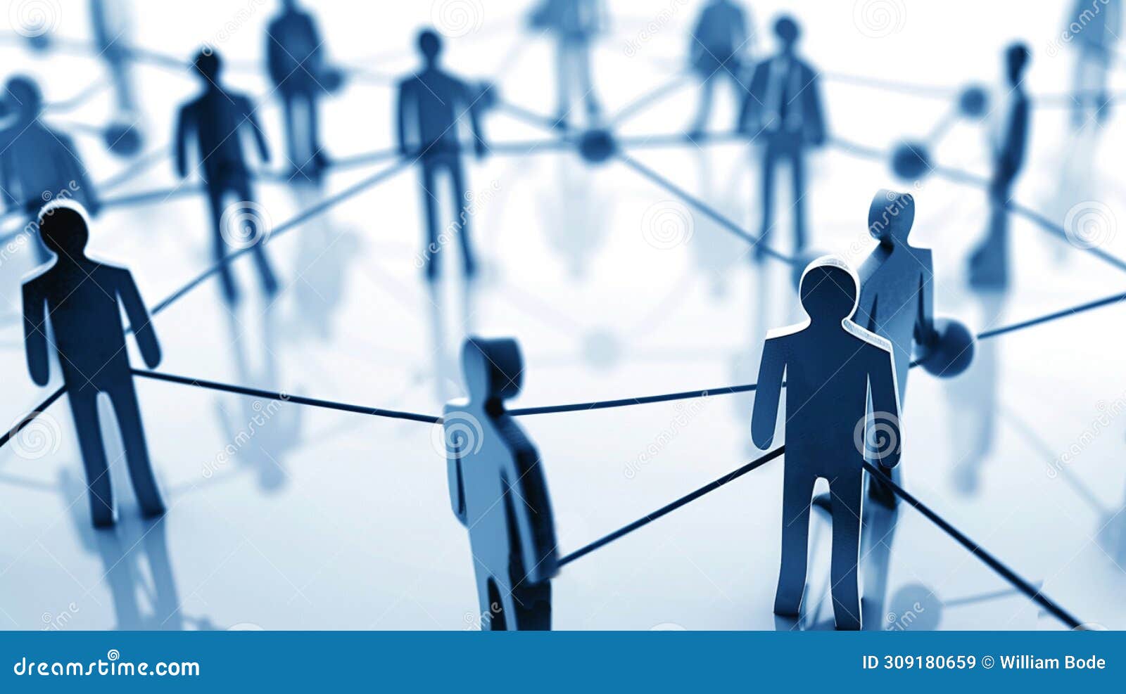 Network Blueprint: Mapping Connections for Success Stock Illustration ...