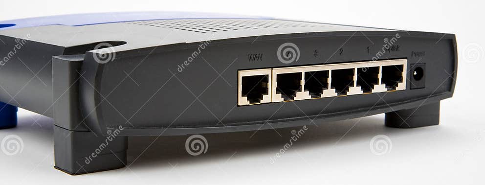 Network Broadband Router stock image. Image of bandwidth - 3800251