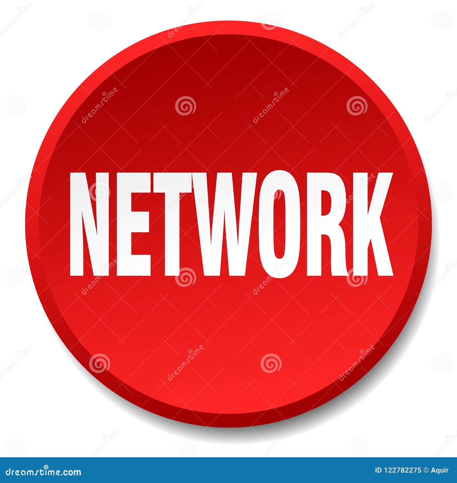 Network button stock vector. Illustration of shiny, banner - 122782275