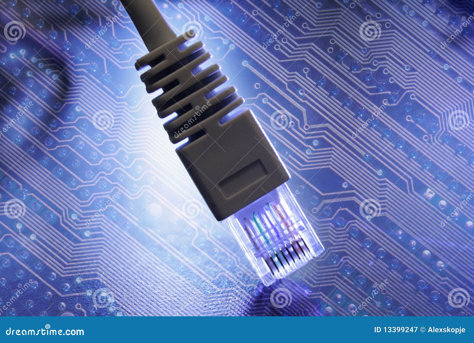 Network cable stock image. Image of connector, fiber - 13399247