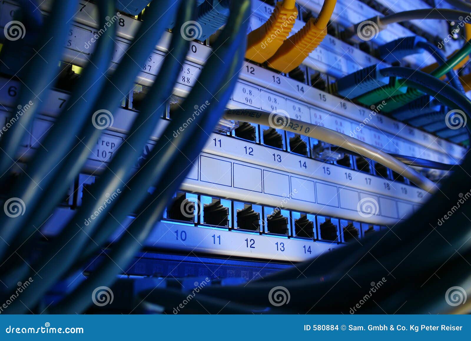 Network cable stock photo. Image of abstract, network, connectivity ...