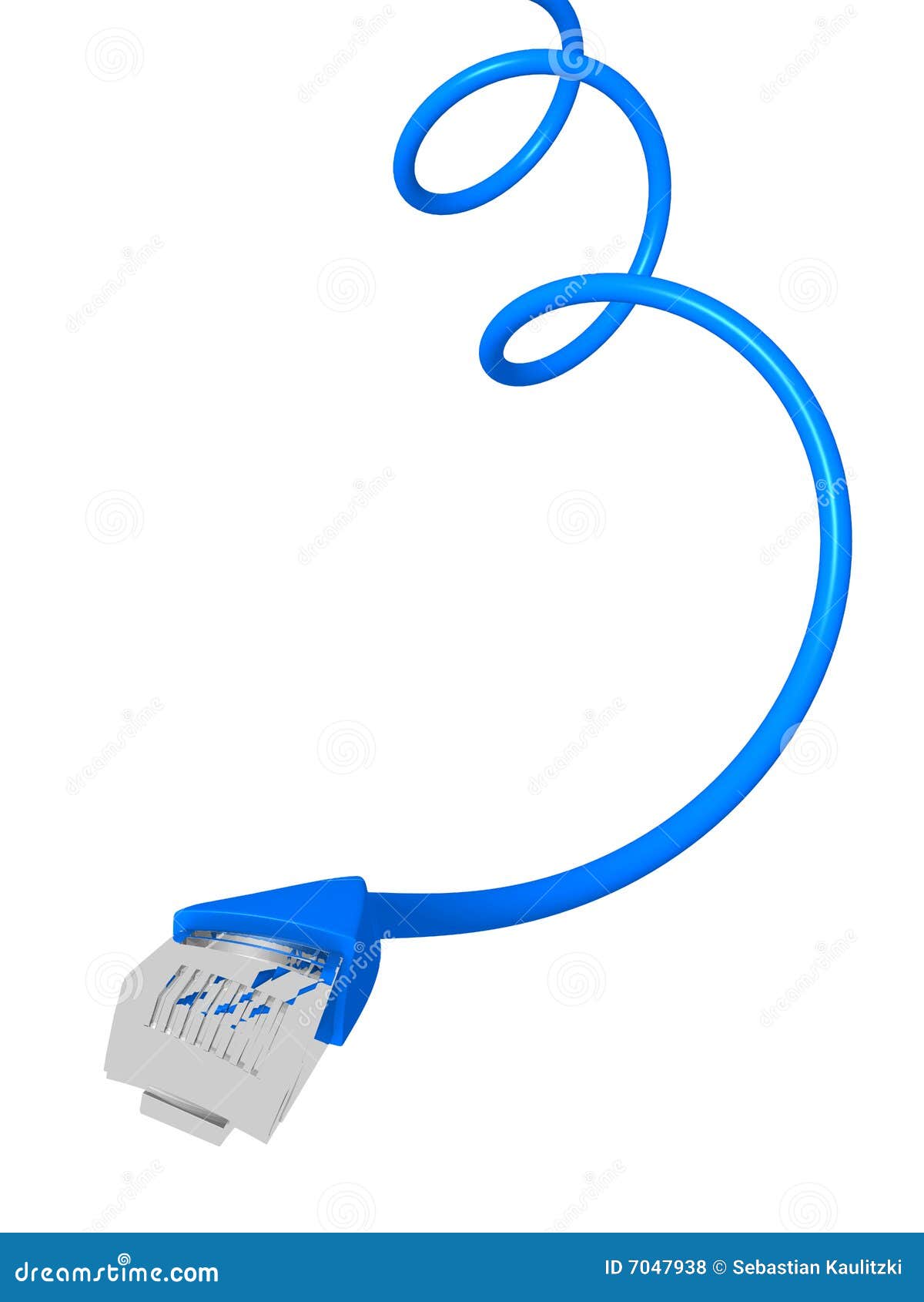 Network Cable Royalty-Free Cartoon | CartoonDealer.com #7048064