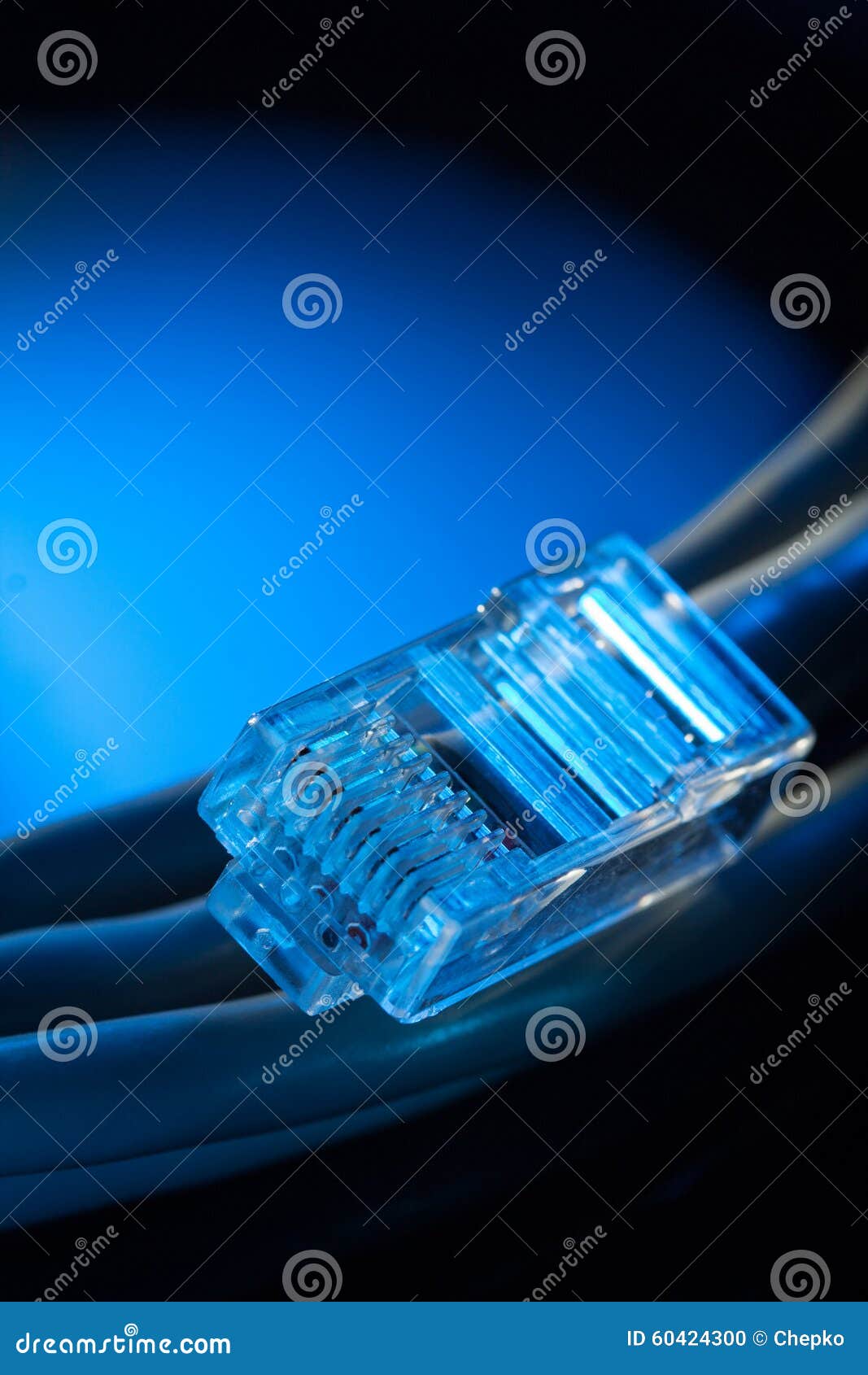 Network cable stock photo. Image of single, macro, cable - 60424300