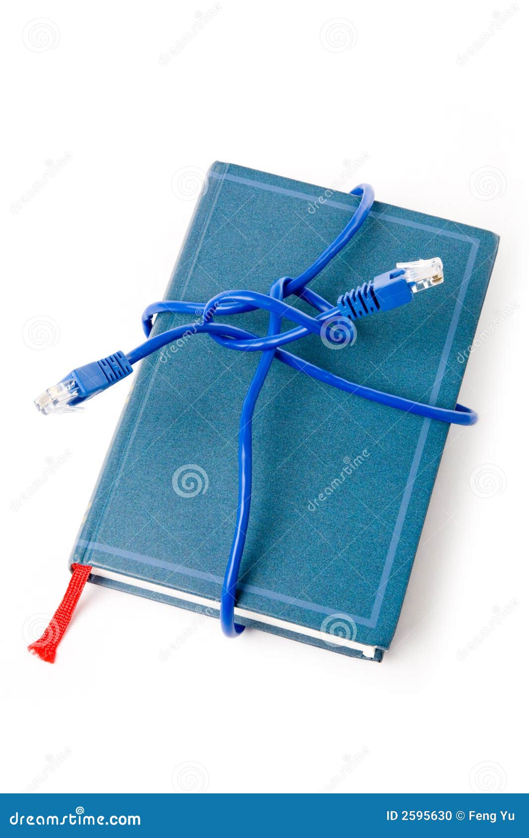 Network cable and book stock photo. Image of book, communication - 2595630