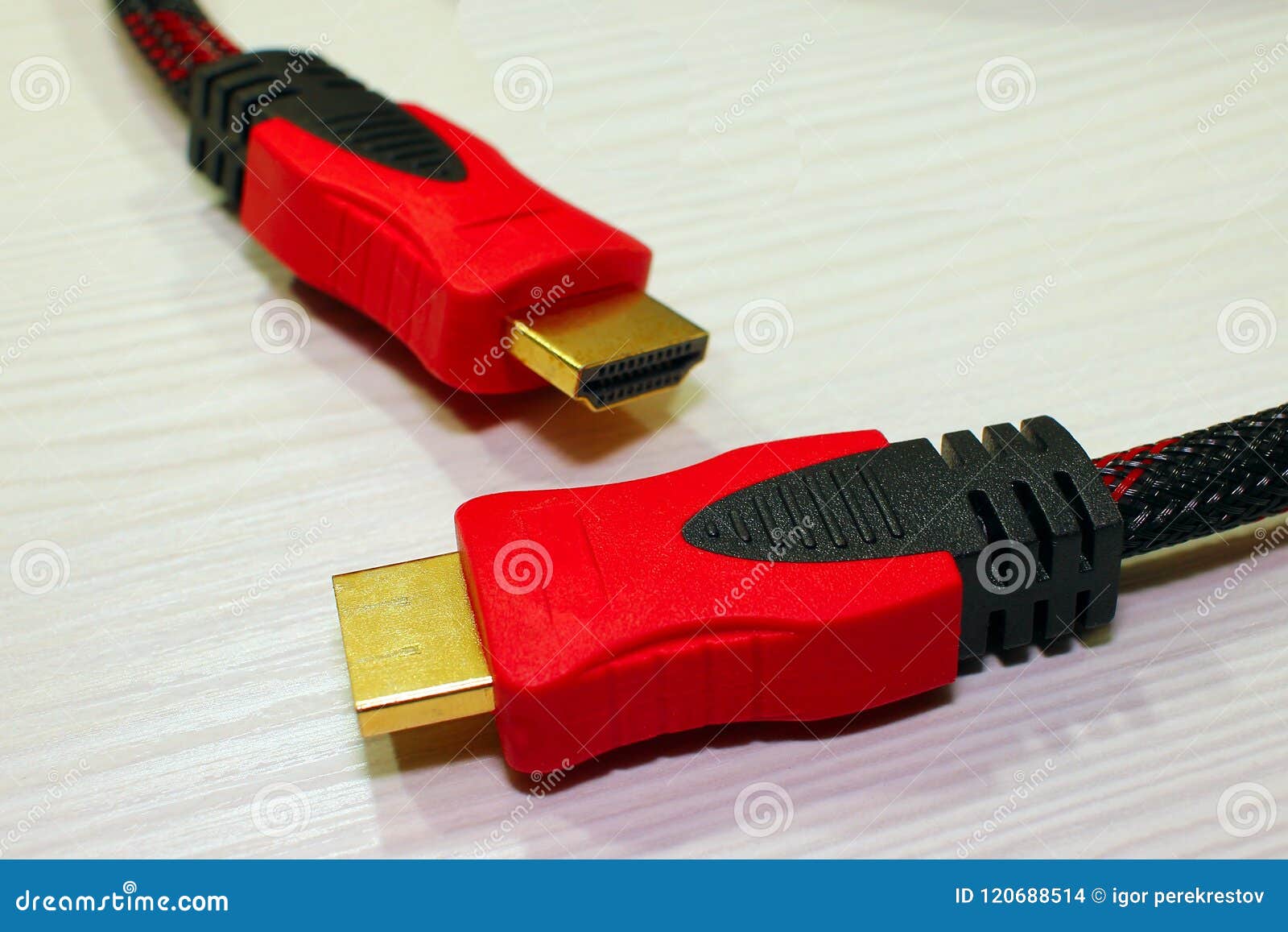 The Network Cable for the Computer is Used To Create Networks Stock ...