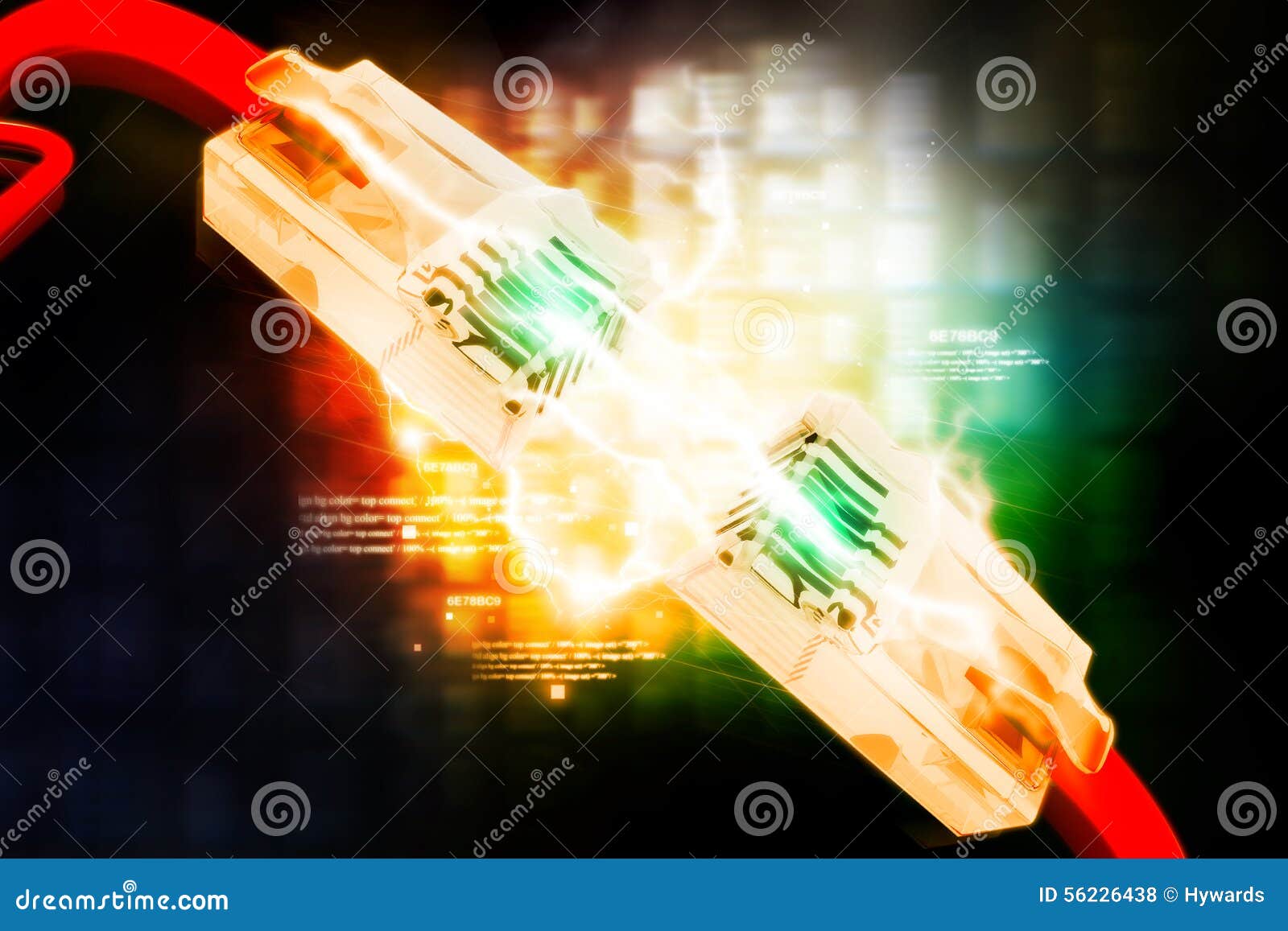 Network cable stock photo. Image of security, high, data - 56226438