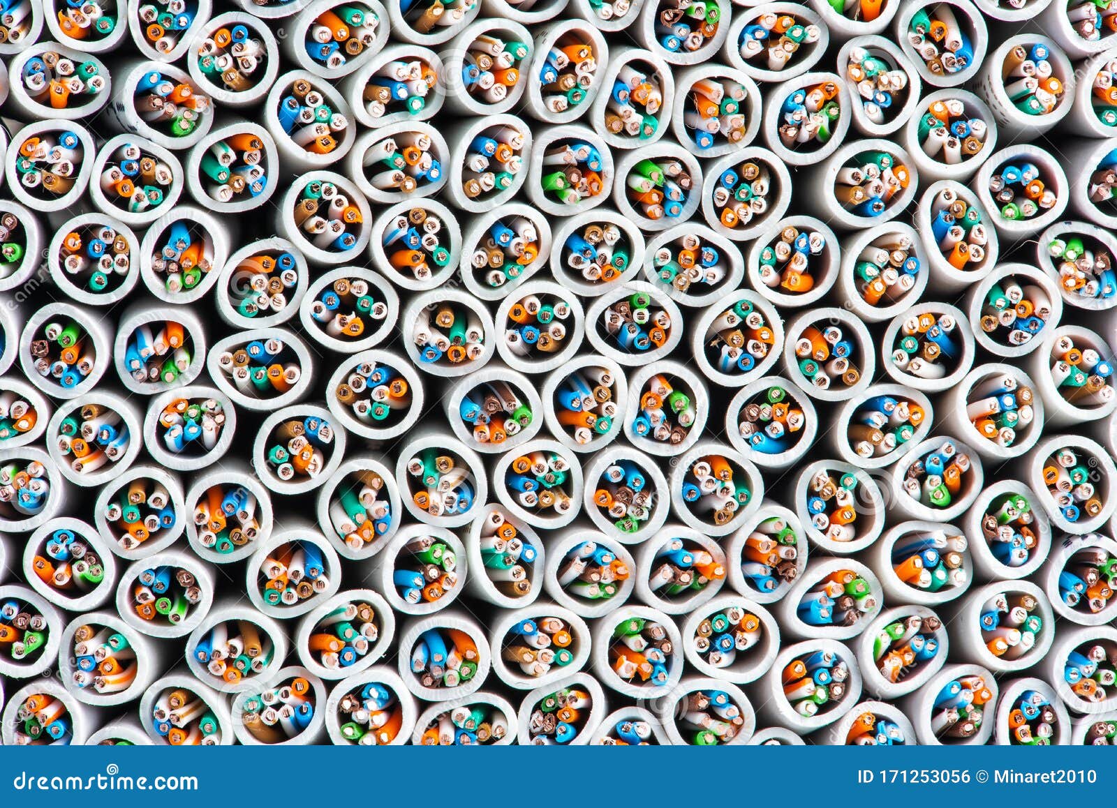 Network Cable Electrical Wire Information Technology Industry Stock ...