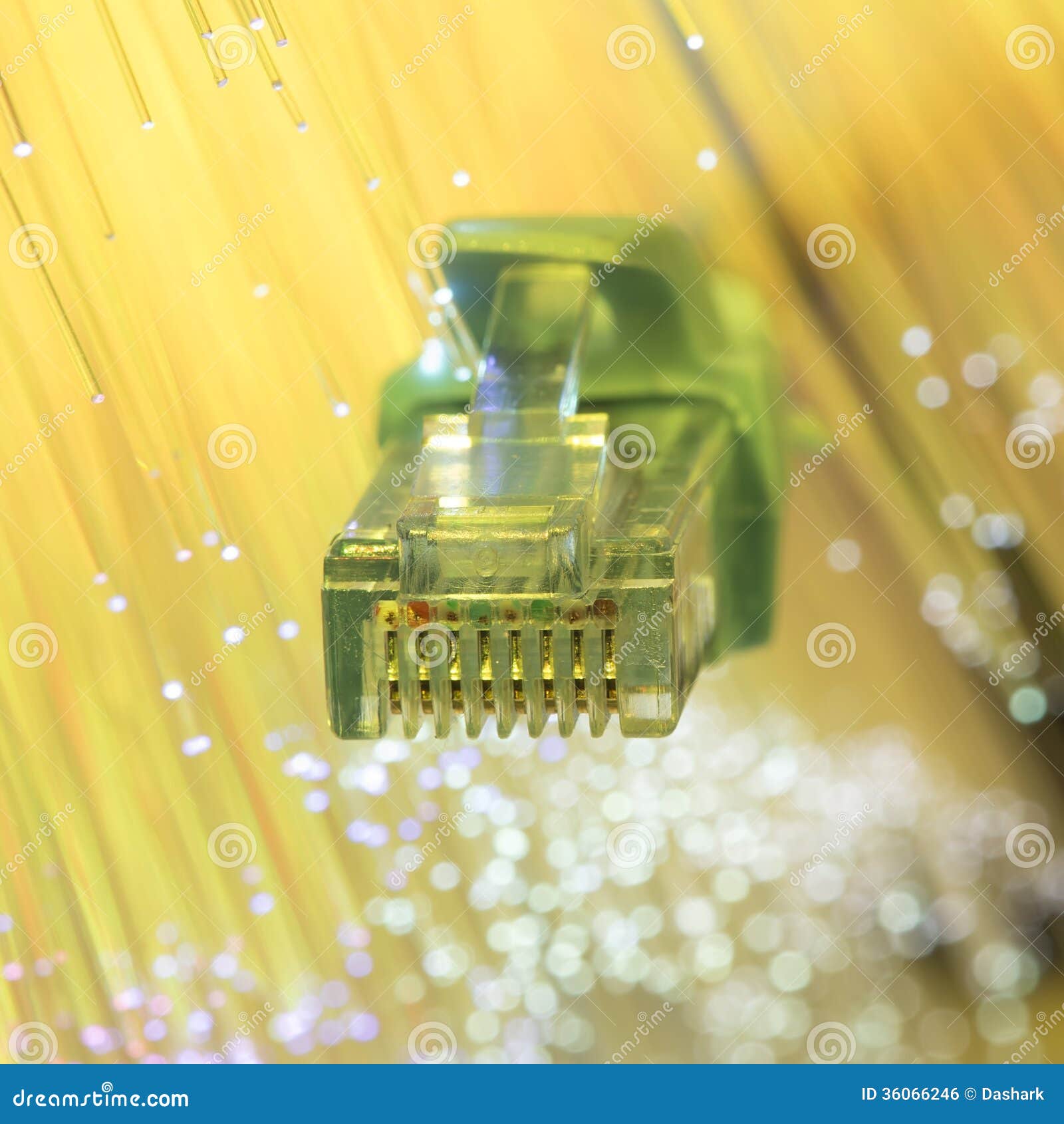 Network Cable with High Tech Technology Background Stock Photo - Image ...