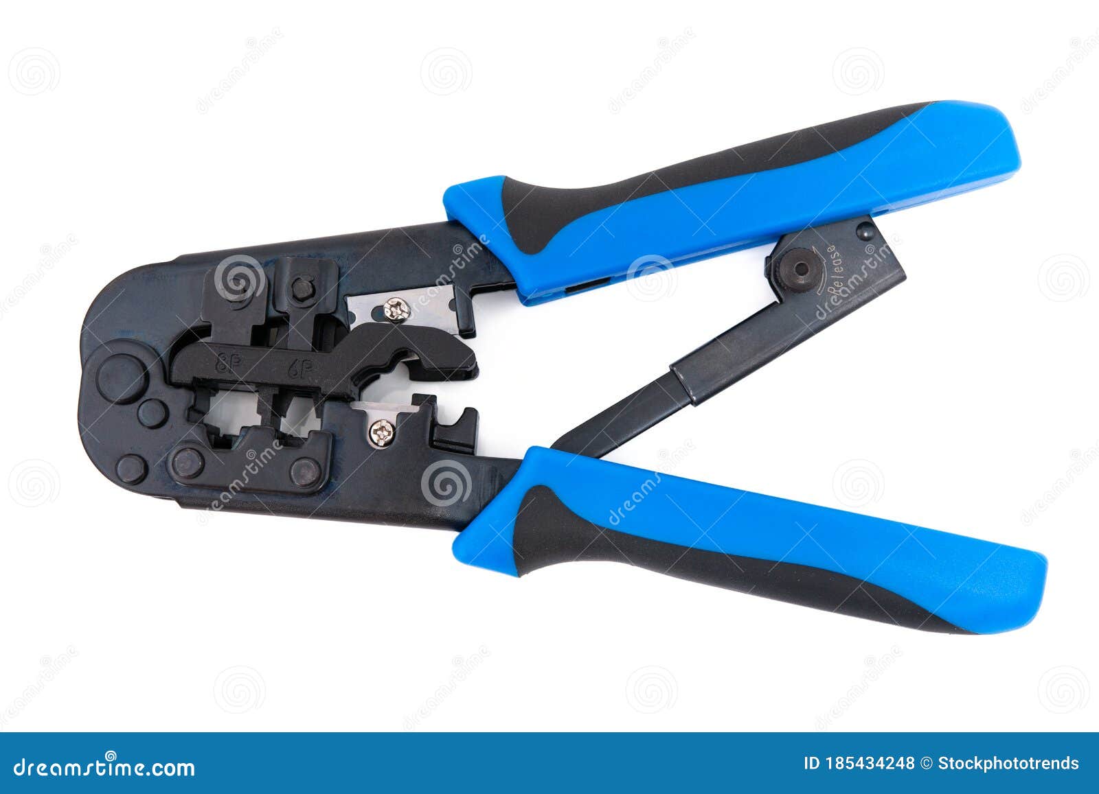 Network Cable Installation Crimping Tool, Ethernet Connector for Pass ...