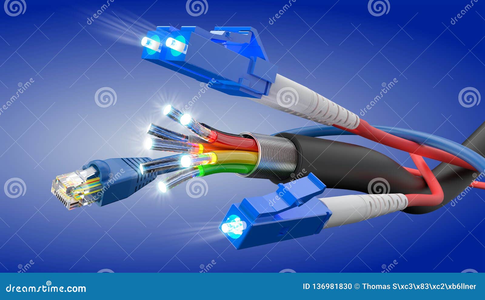 Information Technology High Speed Connection Stock Illustration ...