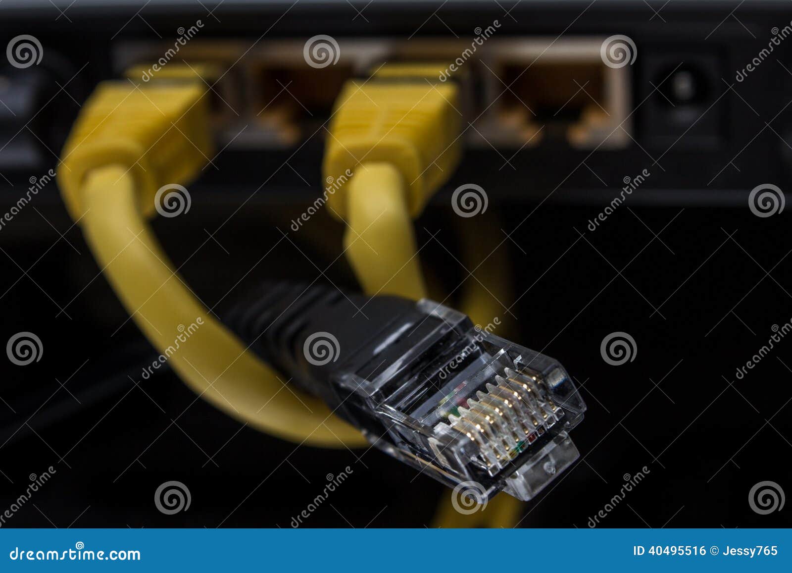 Network stock photo. Image of wlan, cable, port, computer - 40495516