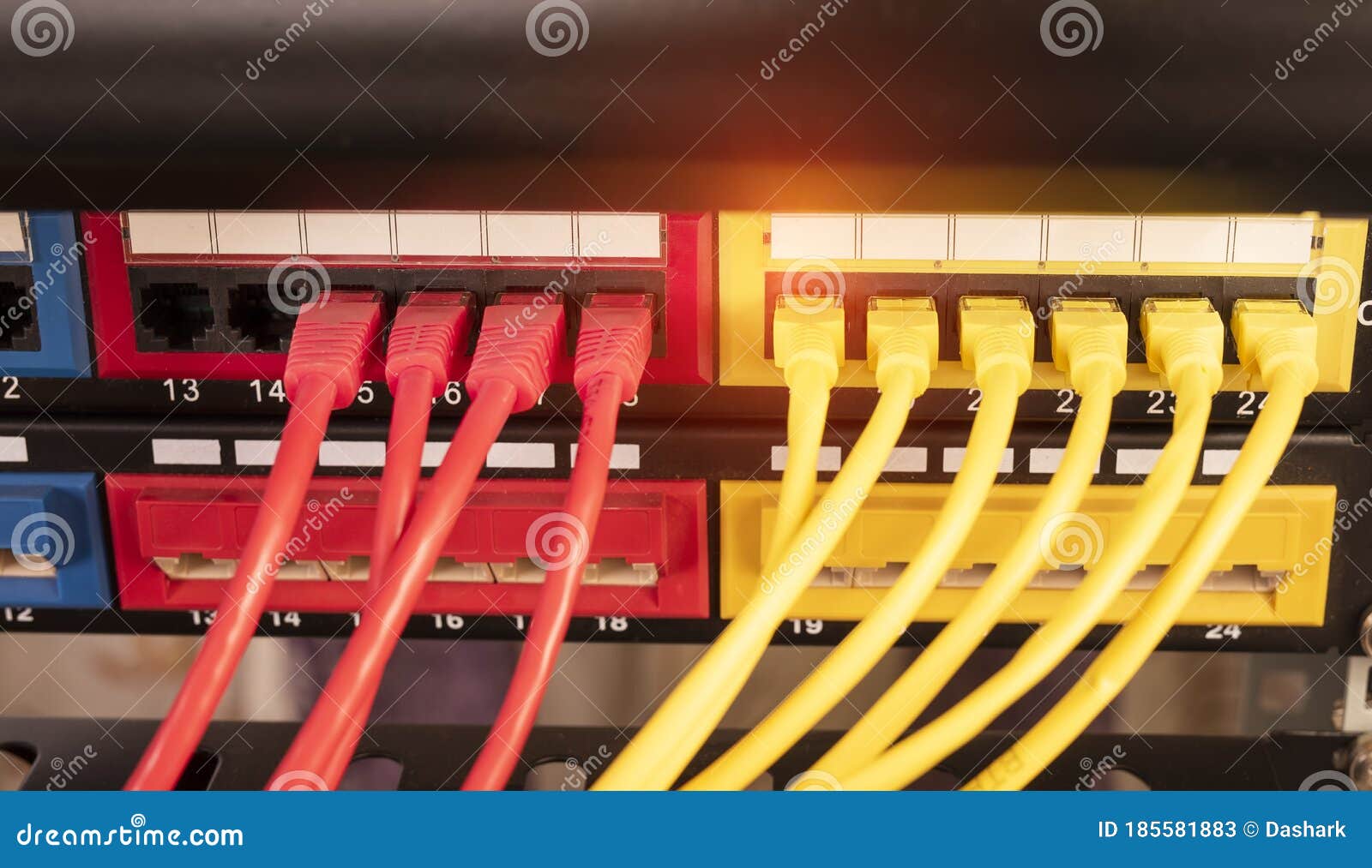 Network Cable in Switch and Firewall in Cloud Computing Data Center ...